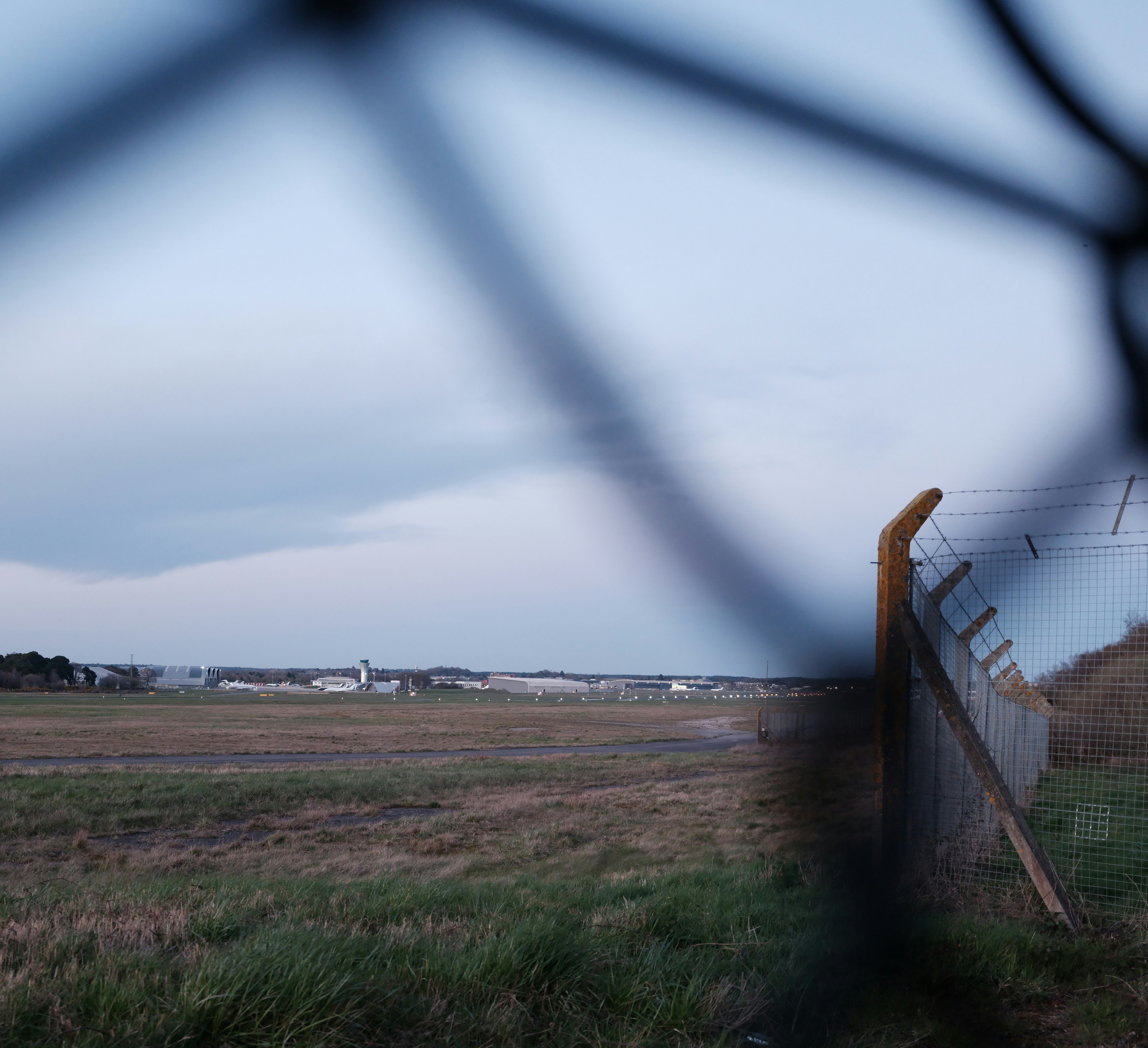 Fence Guards the Quiet Horizon