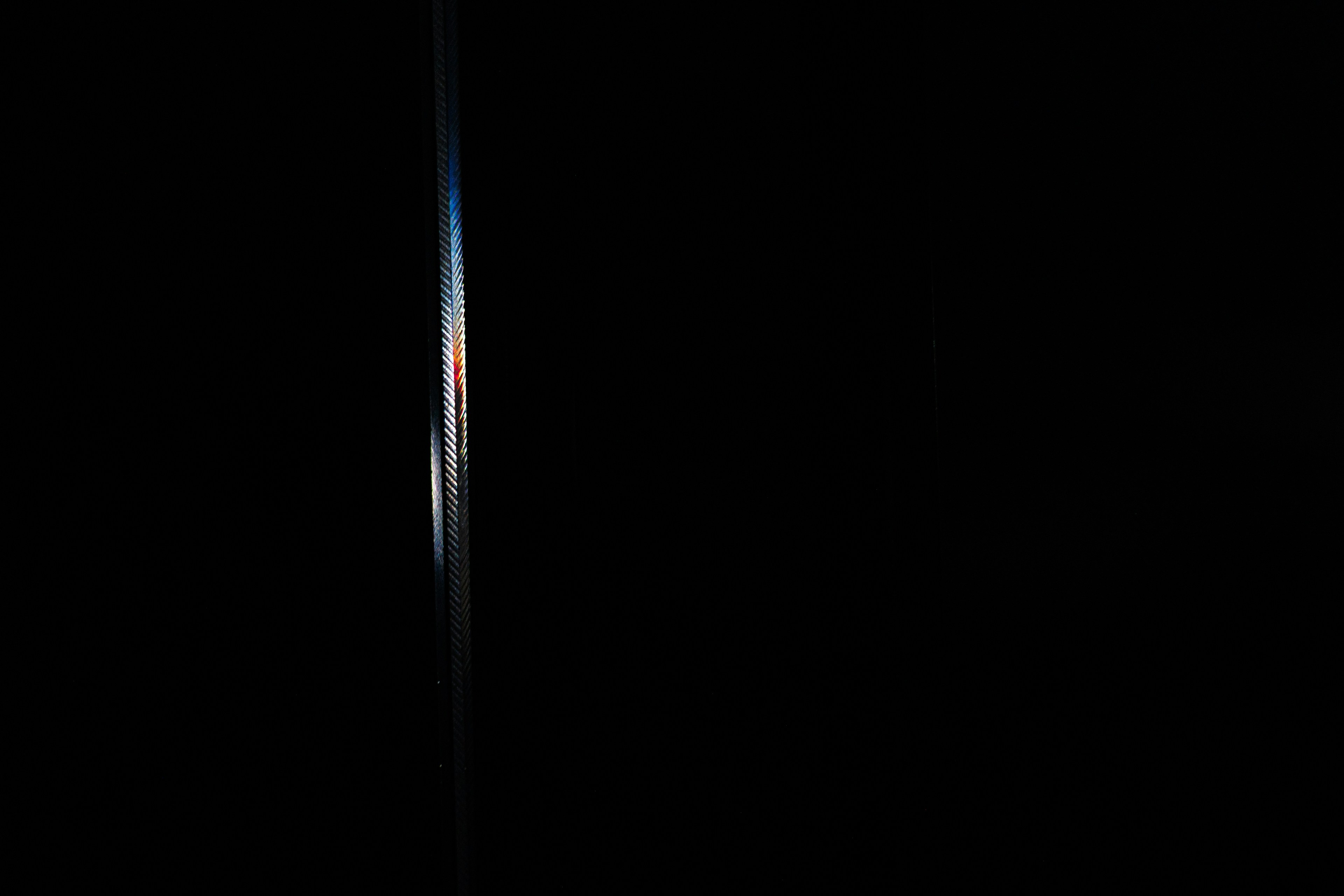 A Sliver of Spectrum: Narrow Light along a Masked Dark