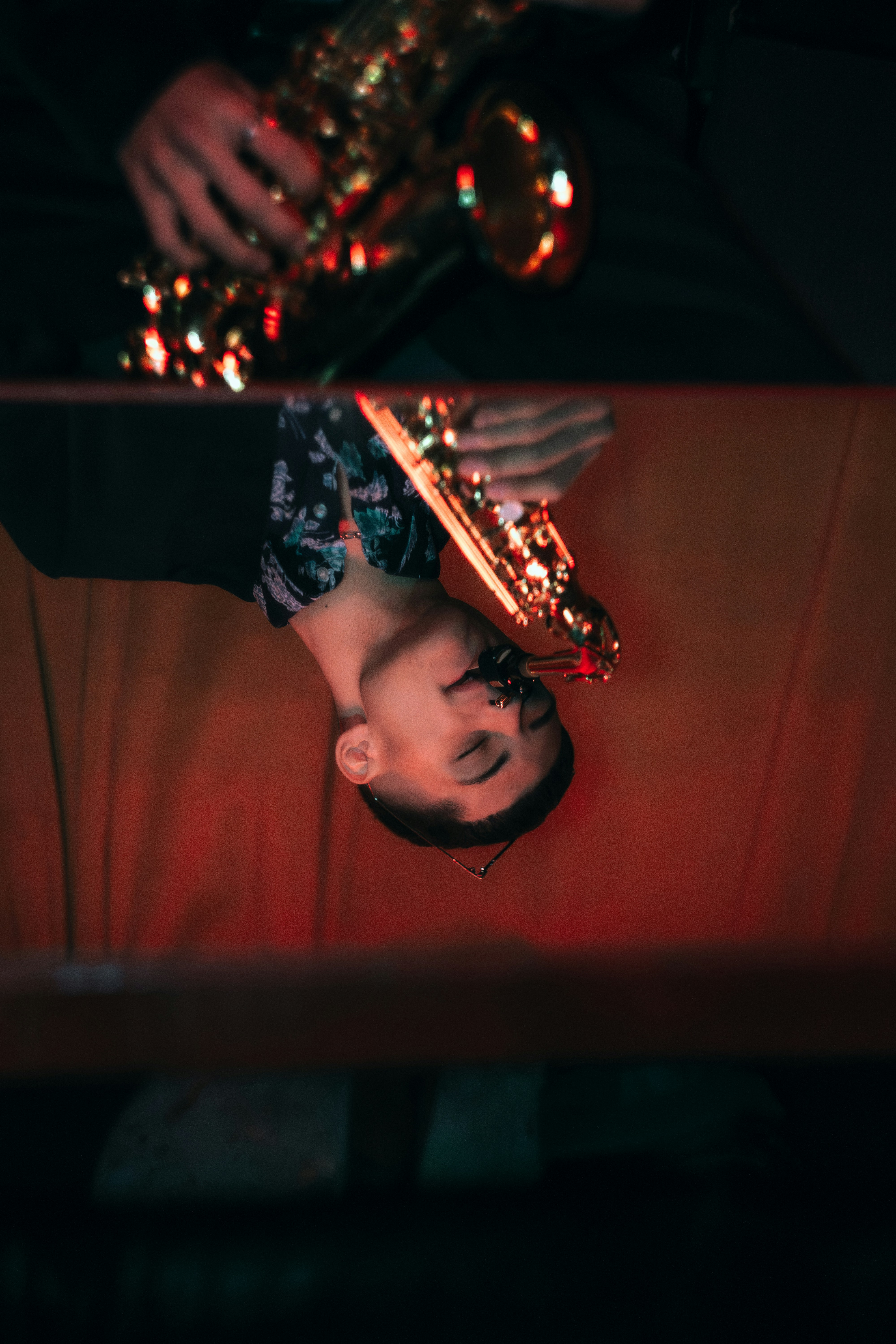 Saxophone Serenade in Velvet Shadows