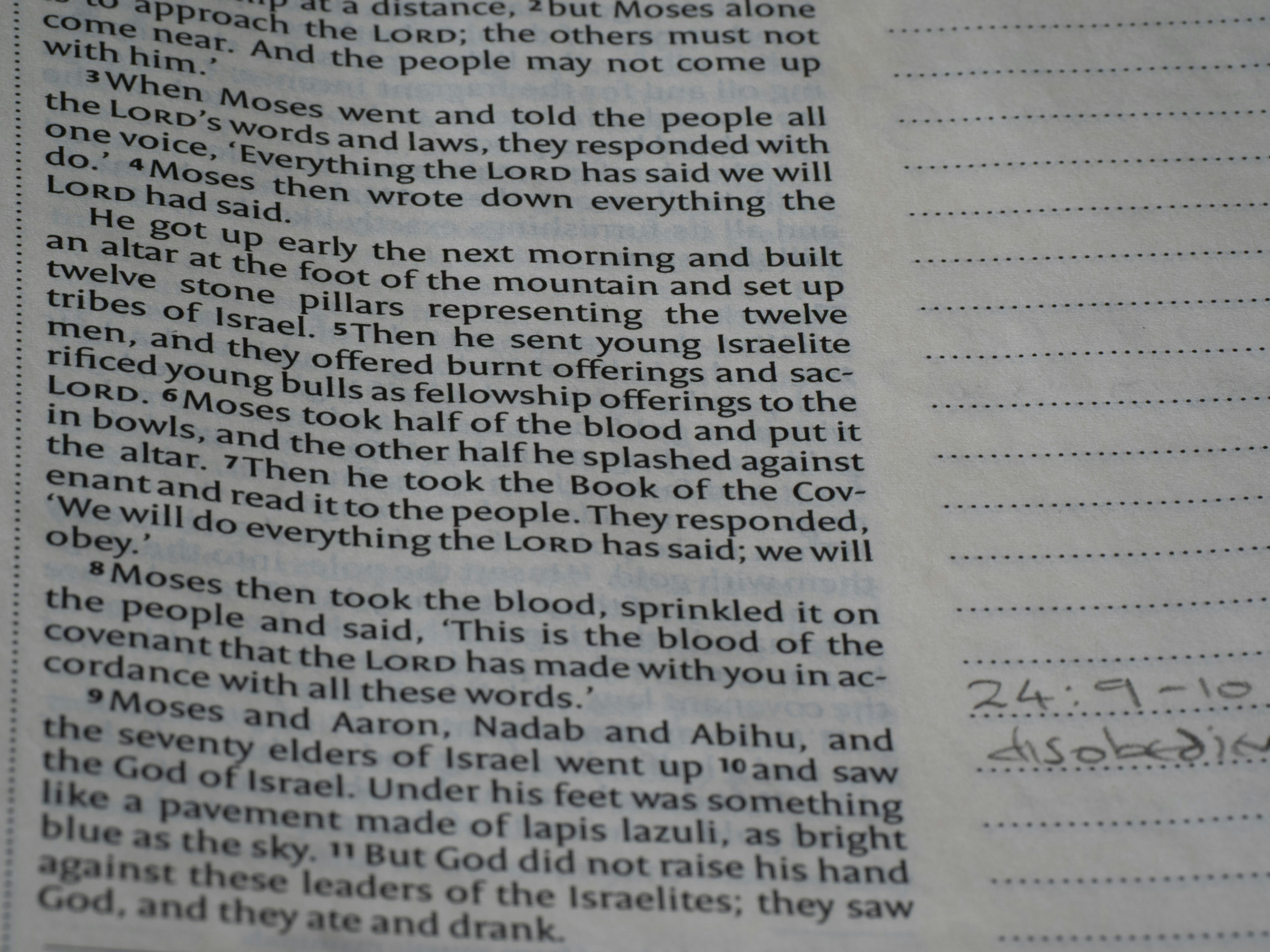 Touched by Text: A Quiet Page of Scripture and Scribbles