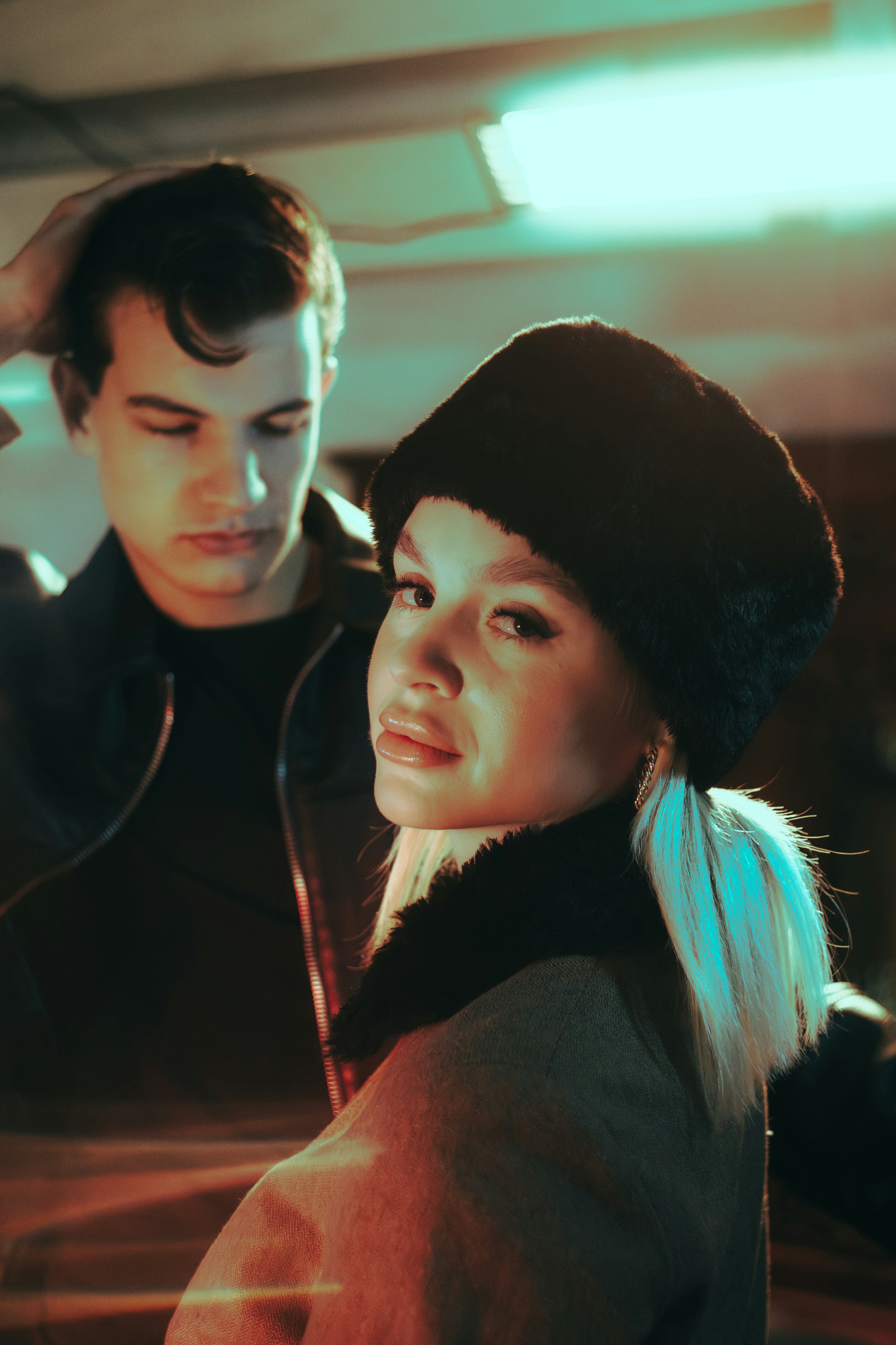 Midnight Neon: A Quiet Glance in the Afterhours
