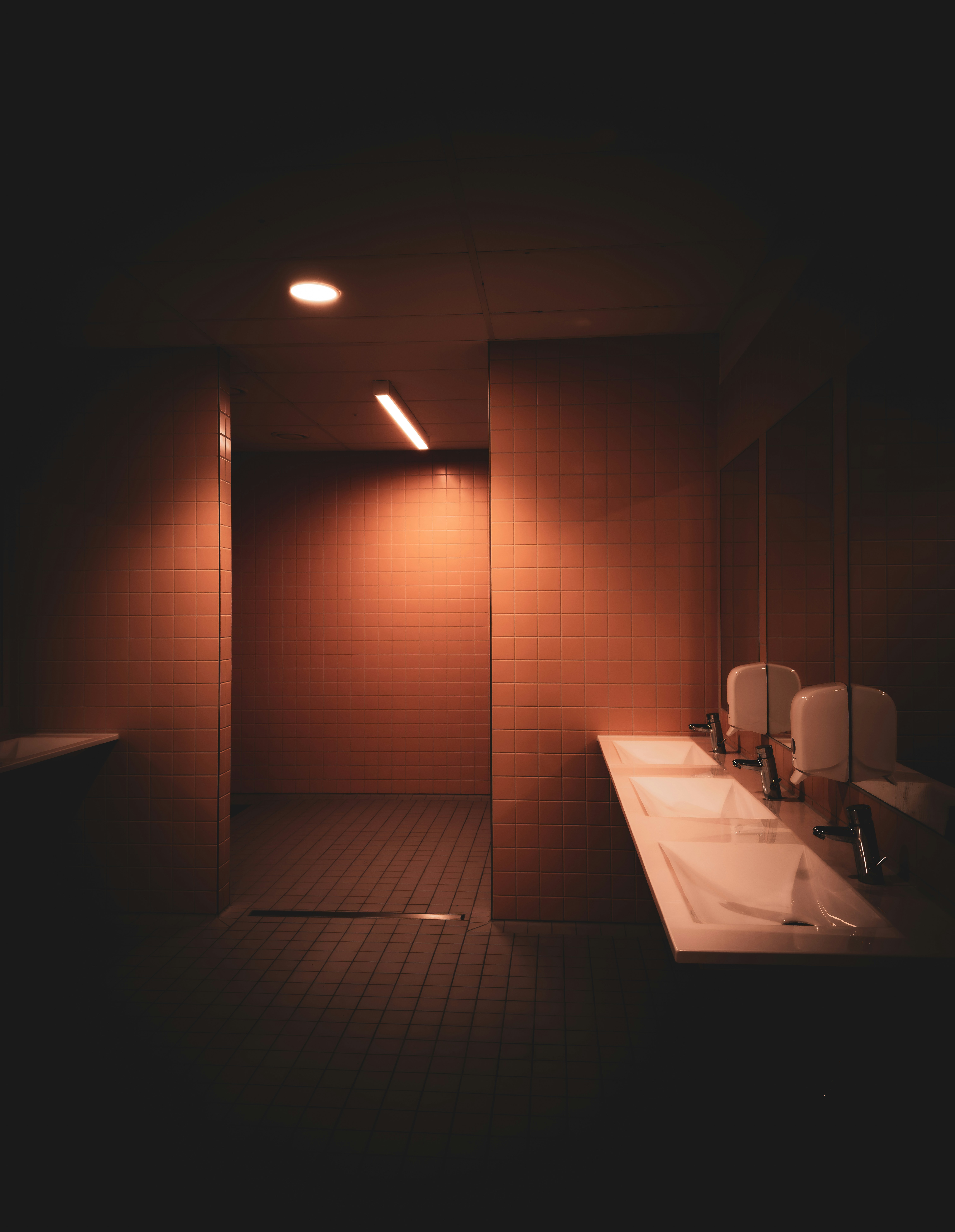 Dim Restroom Confluence