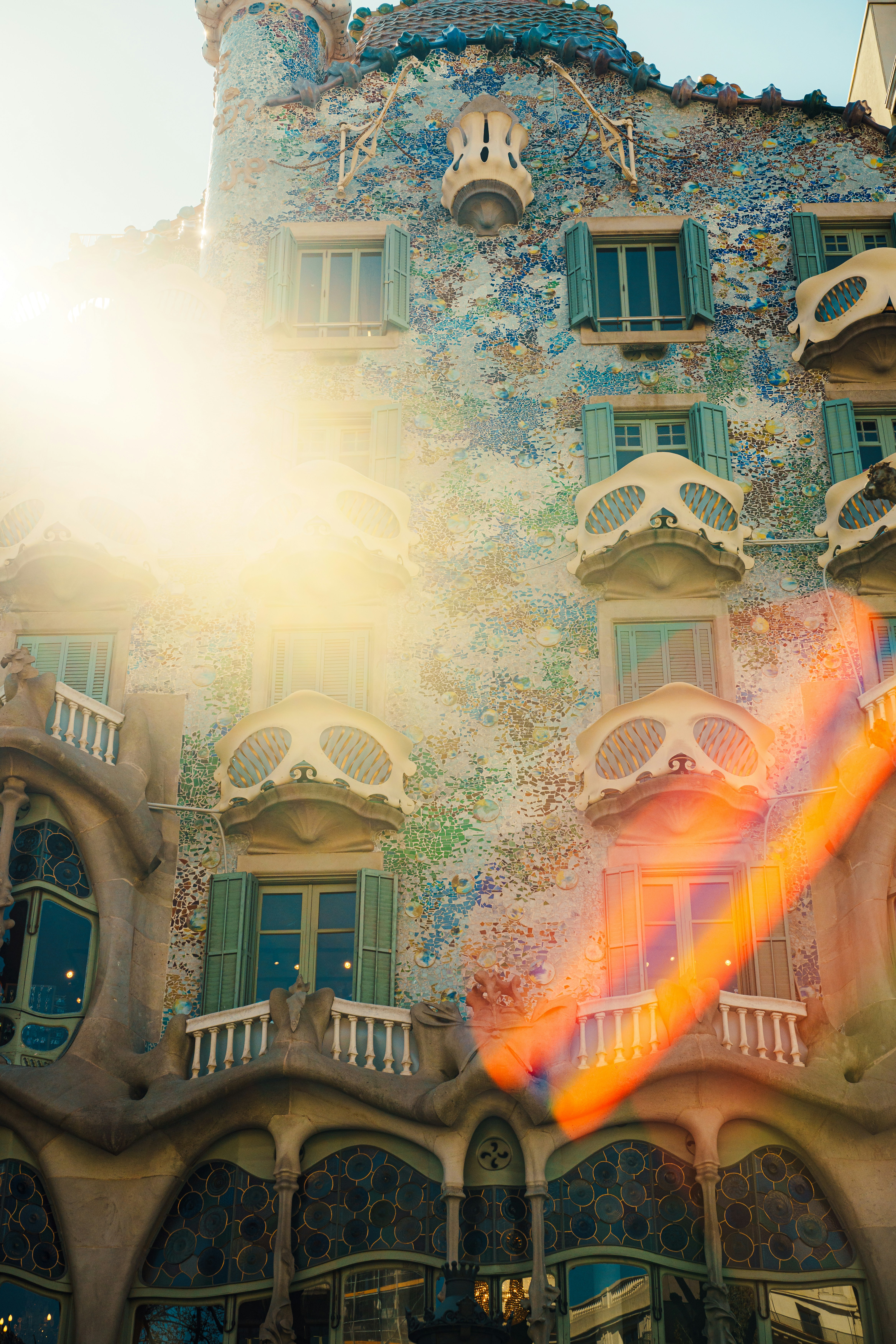 Casa Batlló, Passeig de Gràcia, Barcelona, Spain