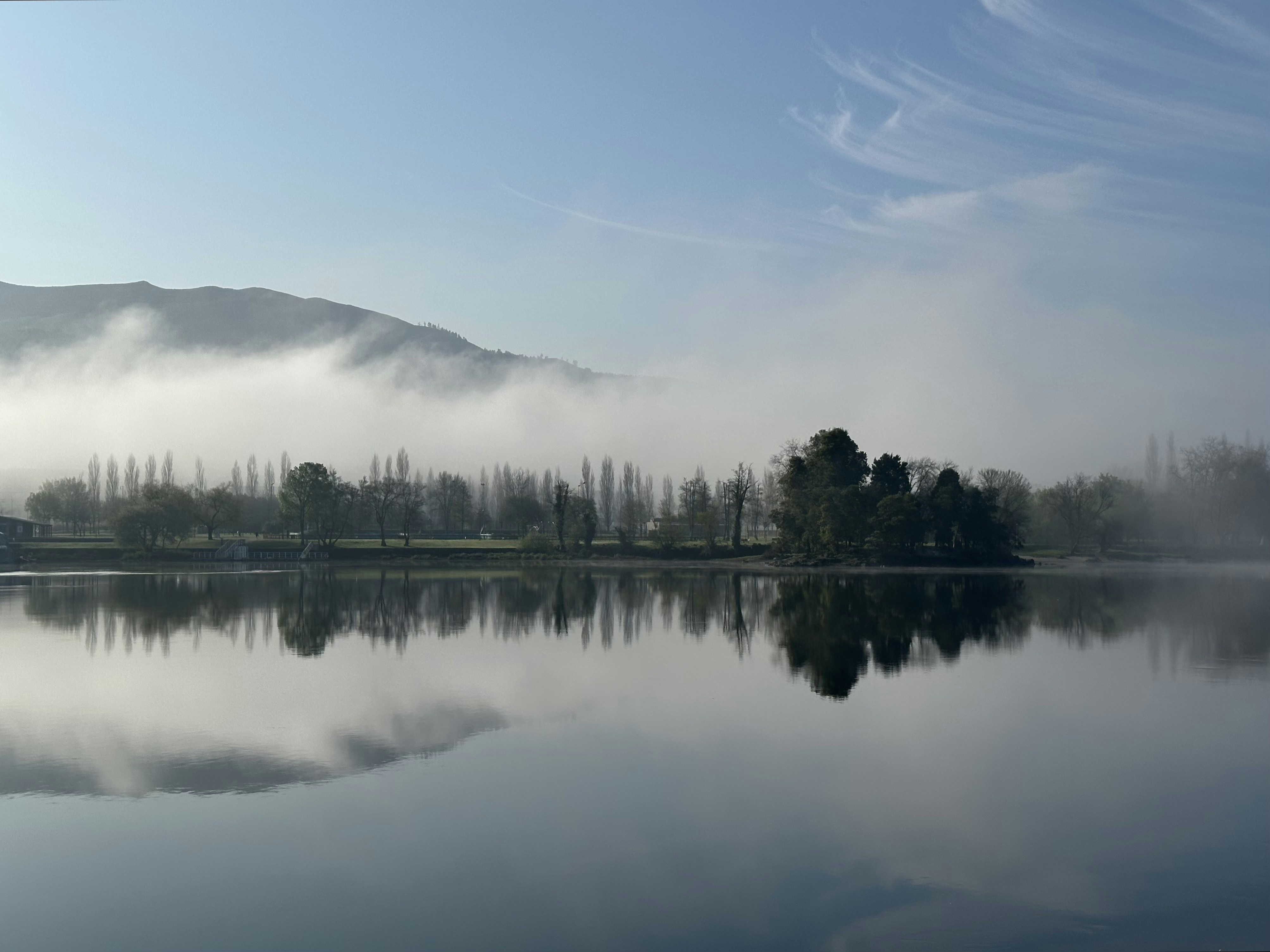 Mist on the Mirror Lake