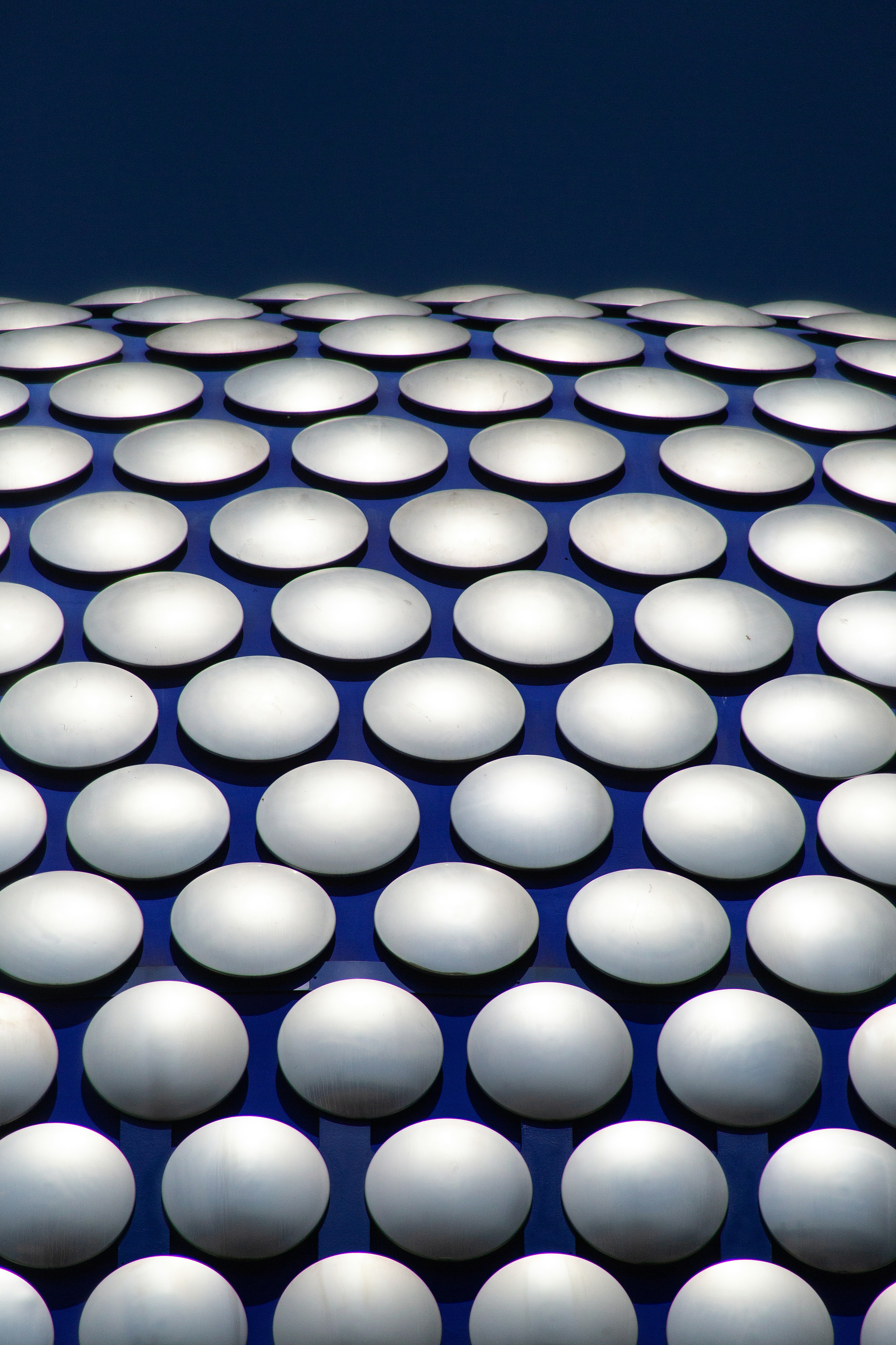 A Sea of Domes: Repetition and Rhythm in Blue