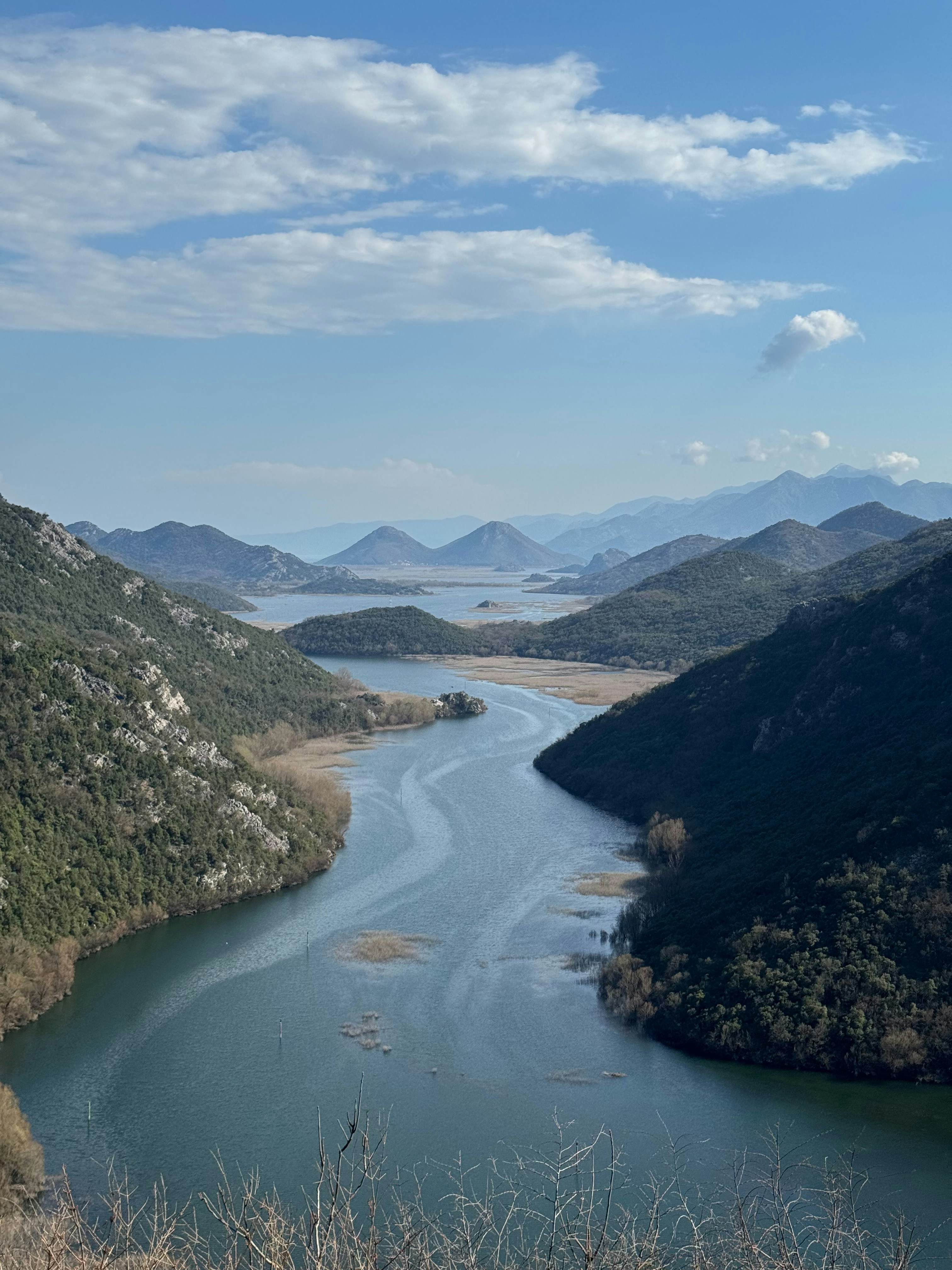 River Crucible Through Mountain Corridors