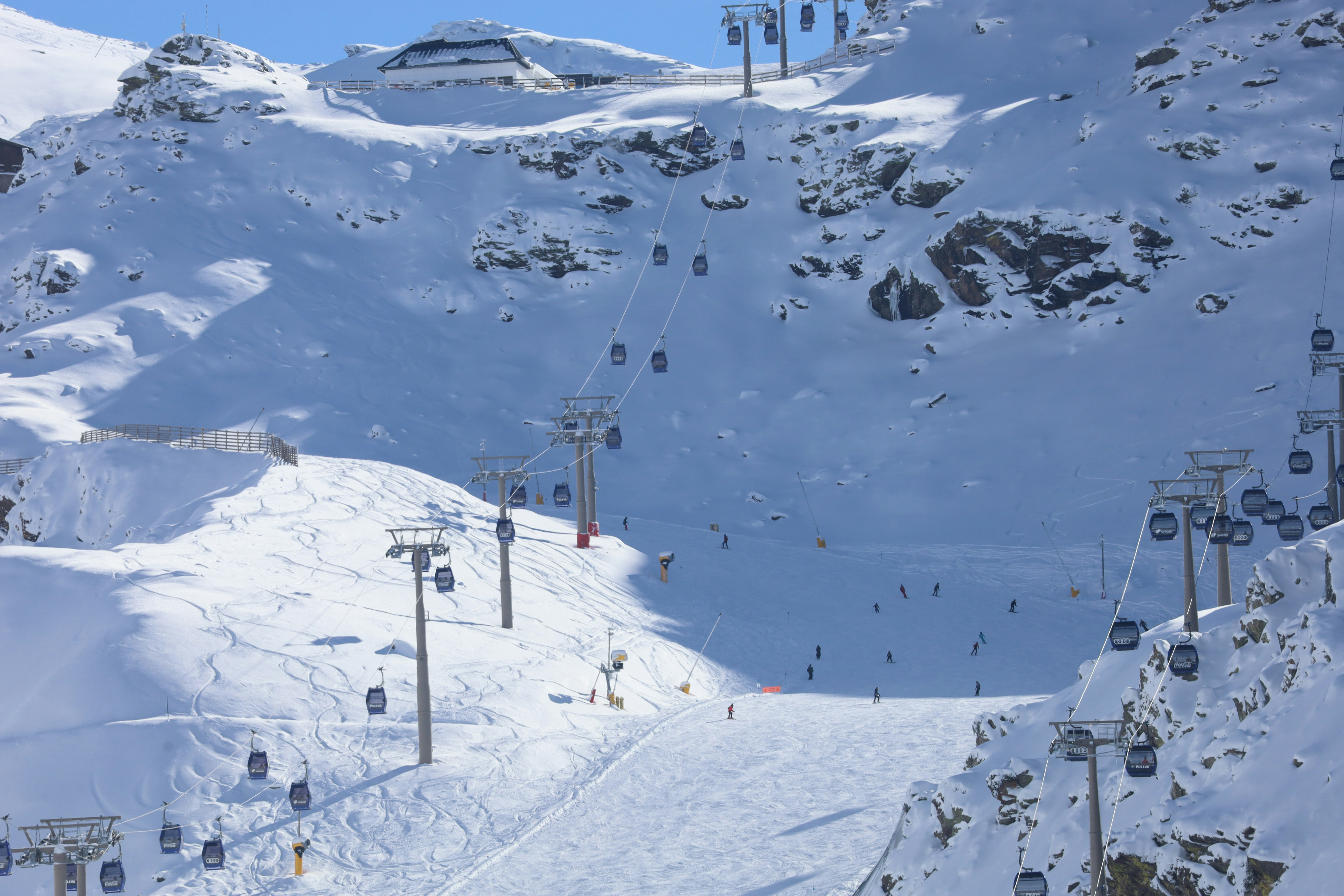 Lift Lines through Powder: A Snowbound Skyline