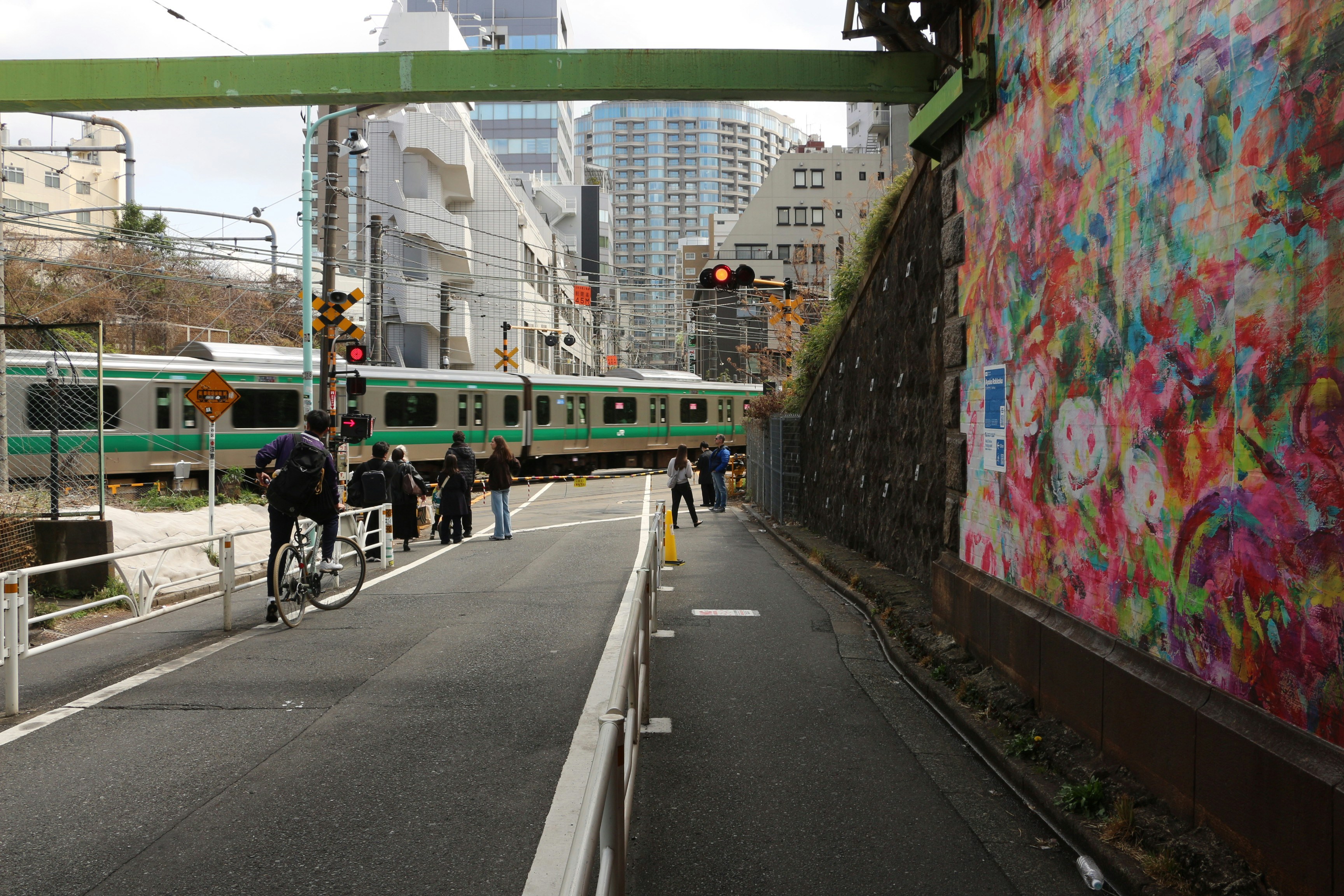 Railway Crossing in an Urban Canvas