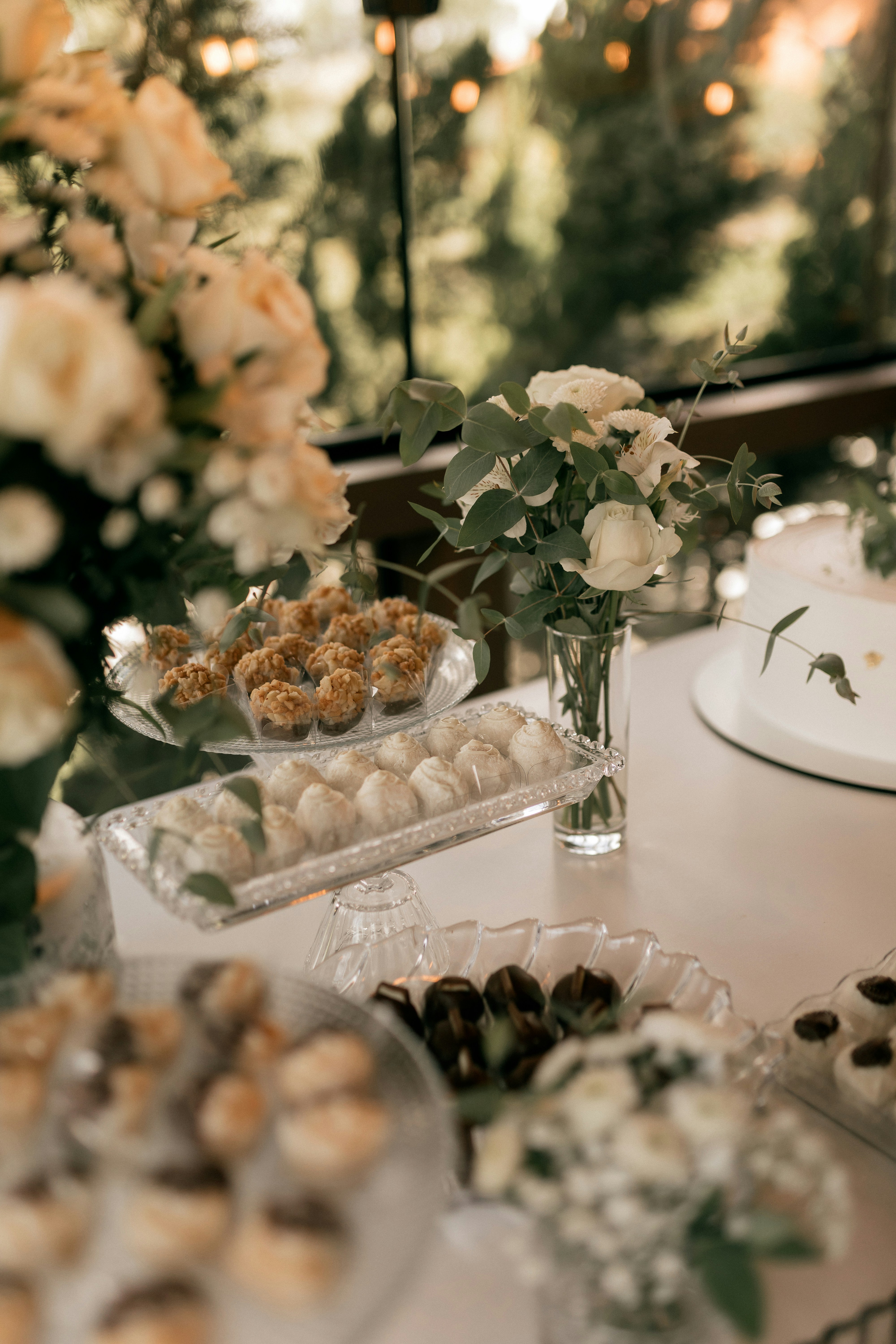 Sweet Palette: An Elegant Dessert Table at Dusk
