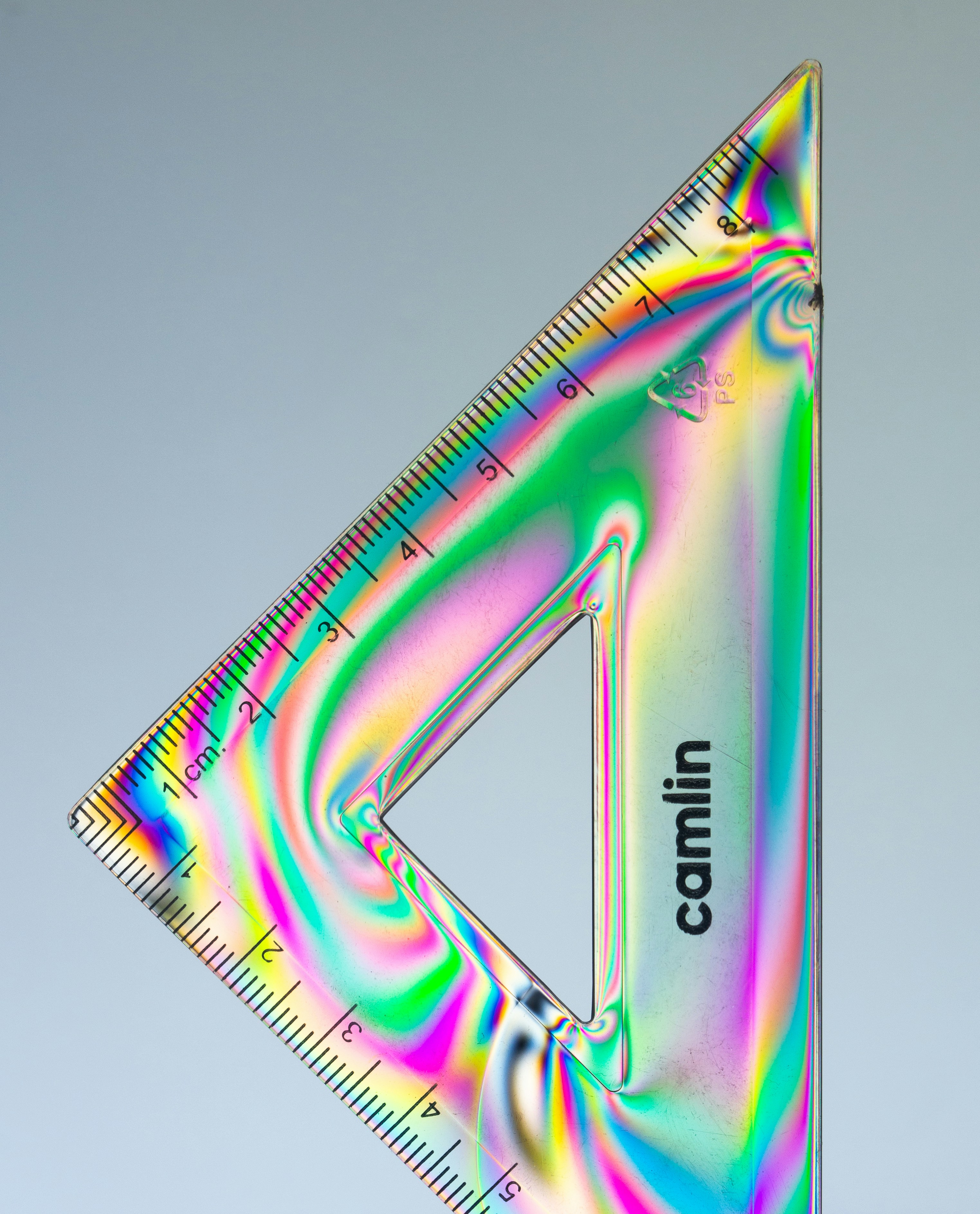 Prismatic Ruler: A Geometric Prism in Handheld Light