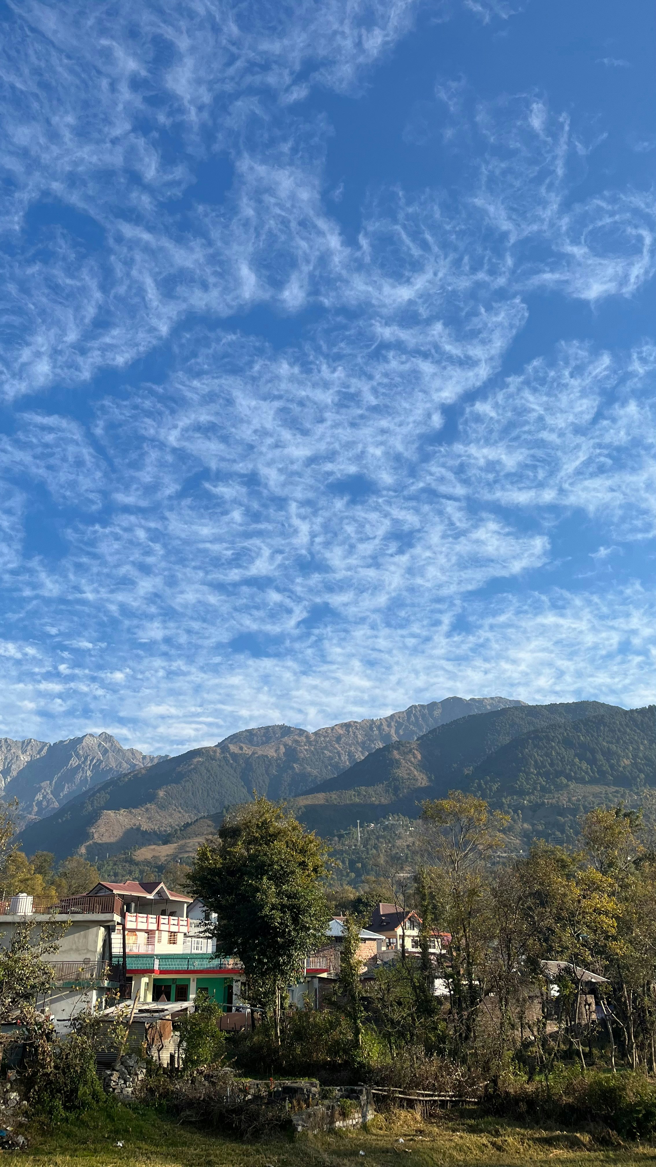 Village at the Foot of the Calm Ridge