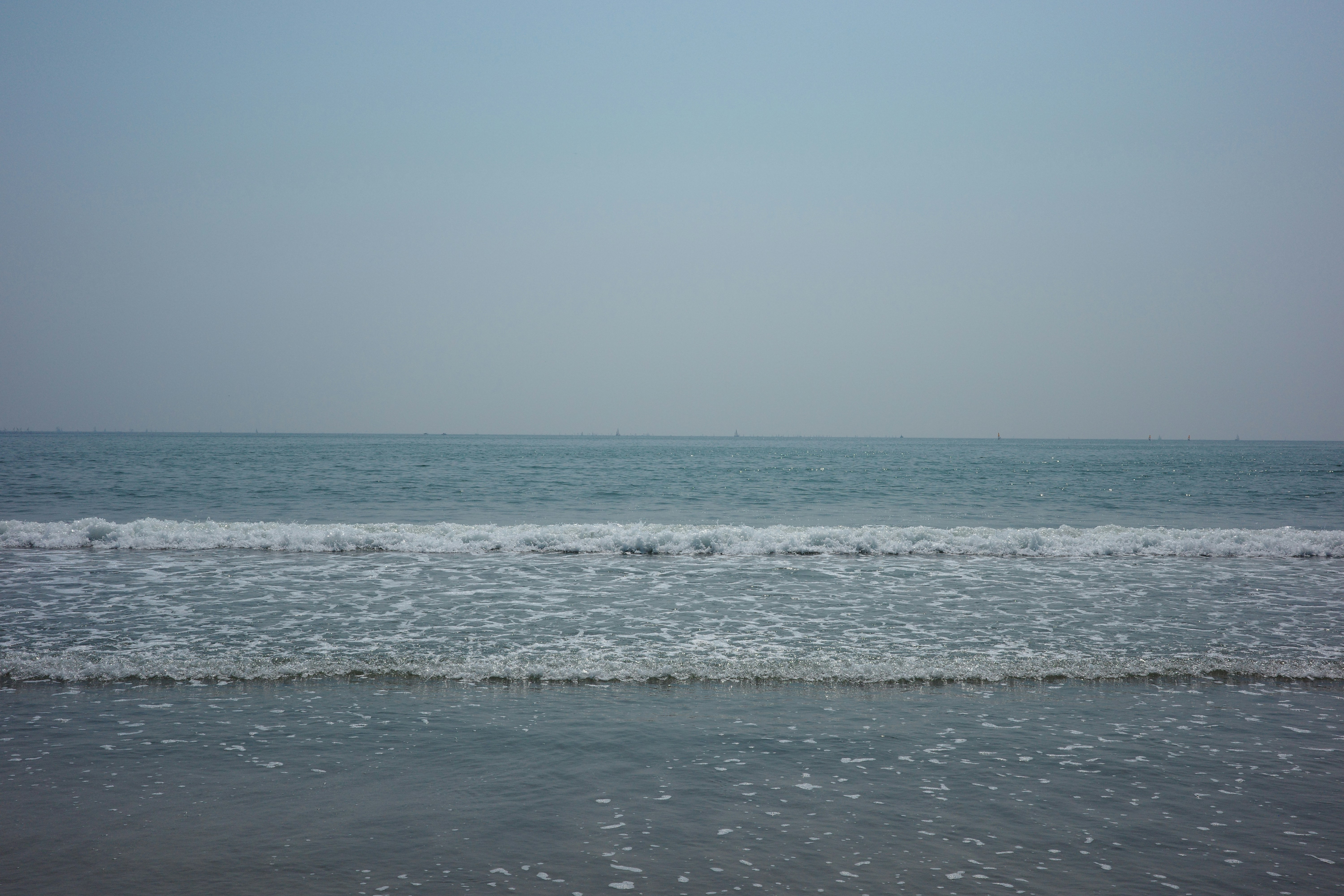 Horizon Whisper: A Quiet Seaside Calm