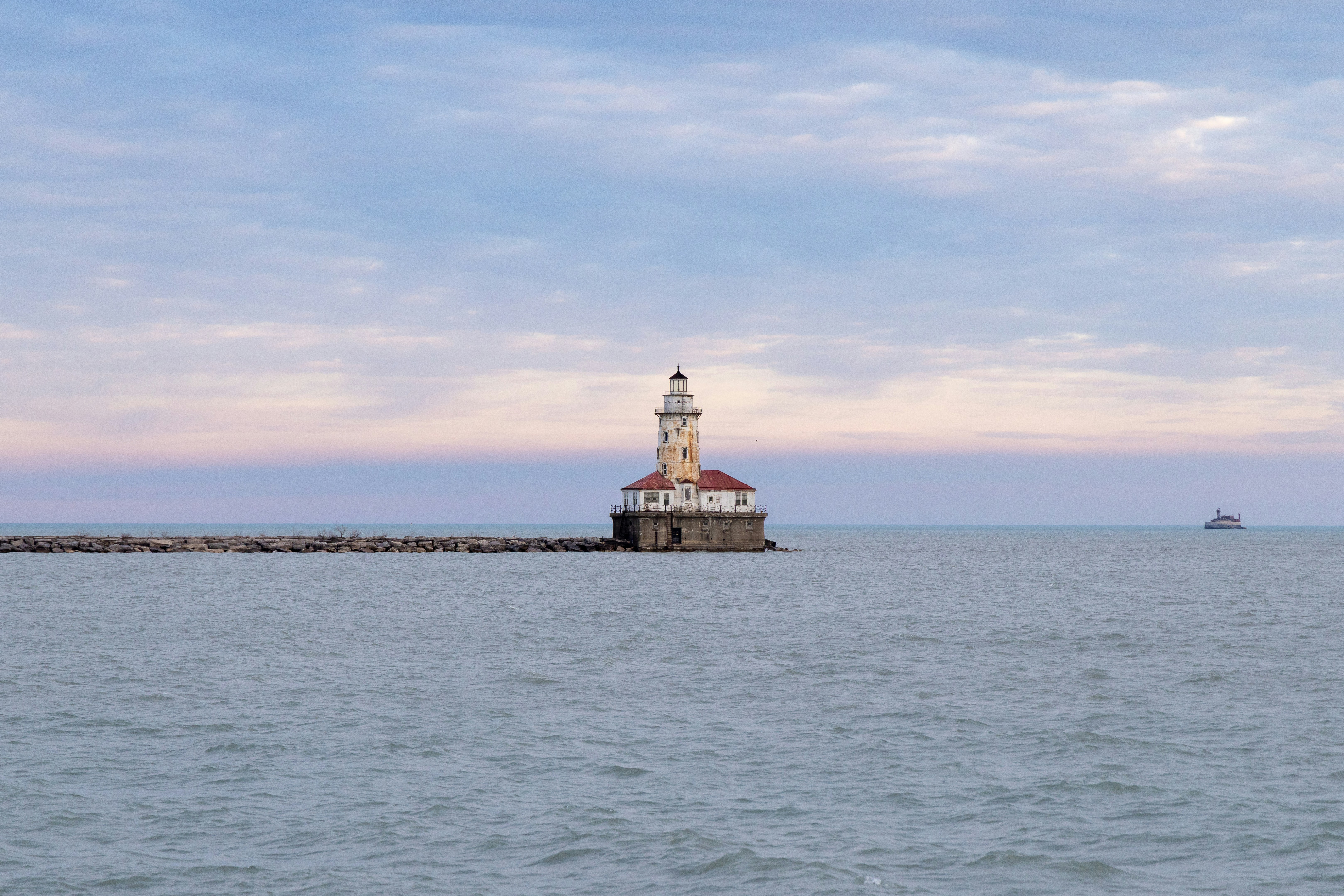 Harbor Beacon: A Lighthouse Meeting the Horizon