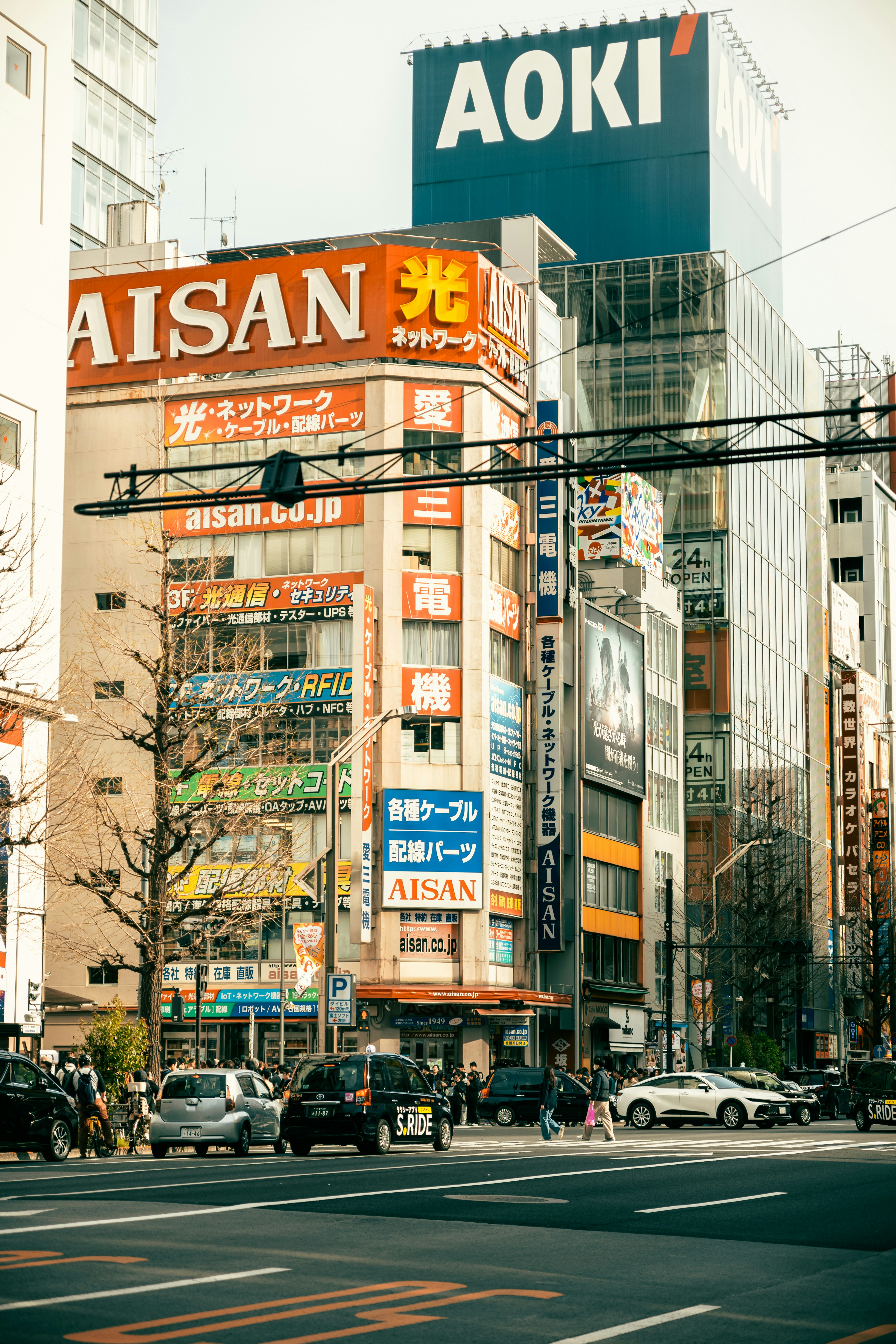 Neon Jungle: A Tokyo Street Full of Signs and Motion