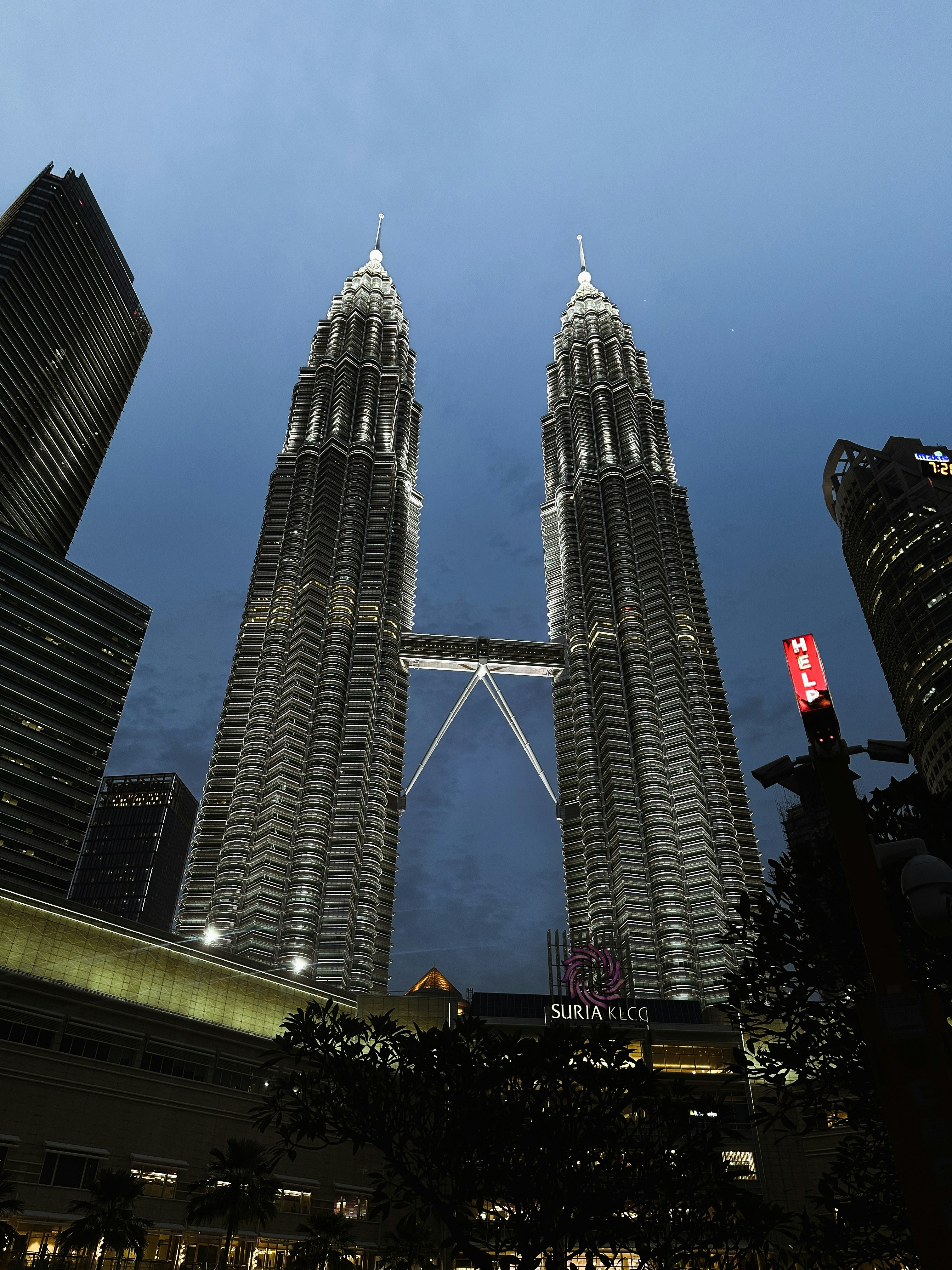 Twin Towers of Kuala Lumpur: Skyward Connection