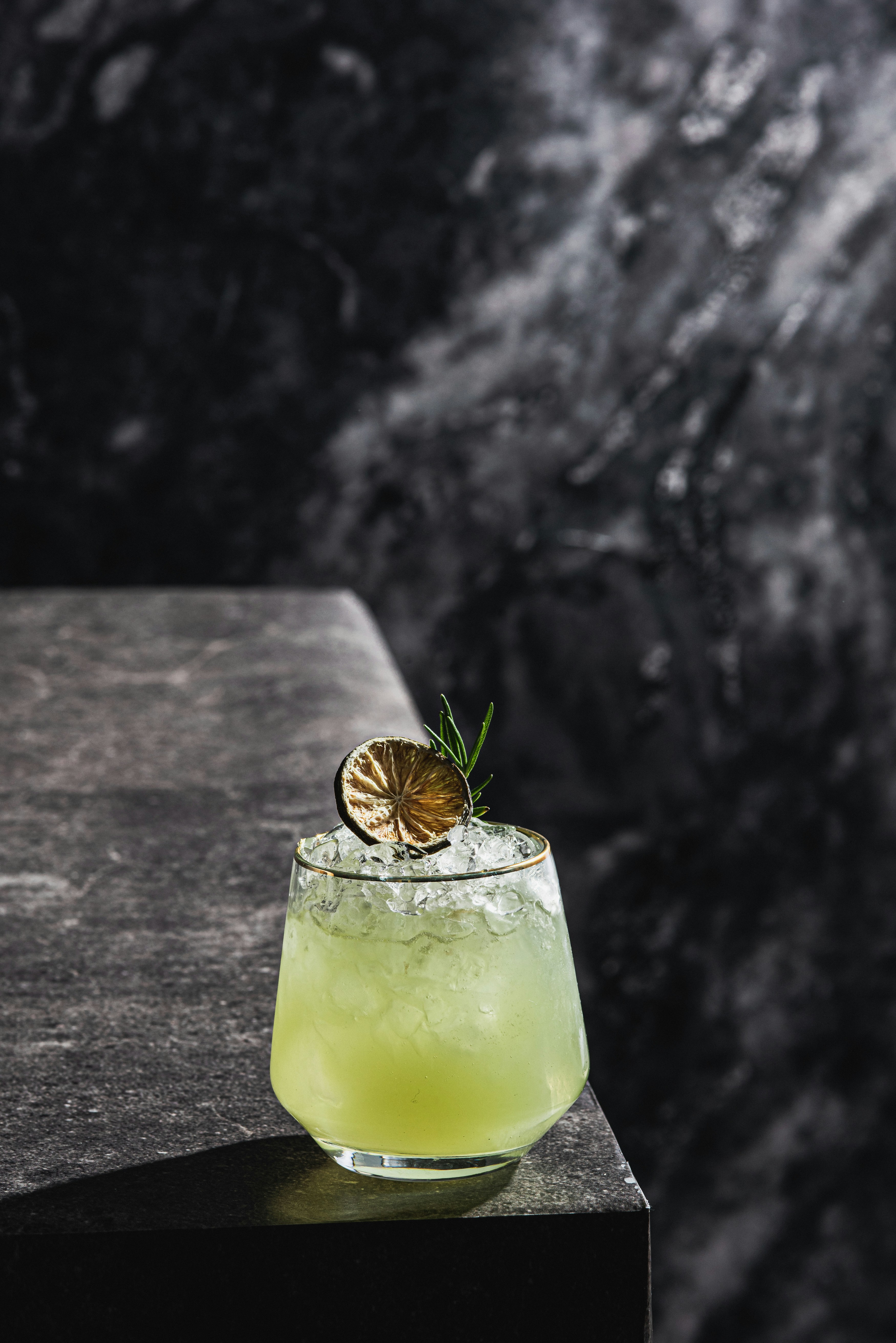 Green Citrus on a Midnight Edge