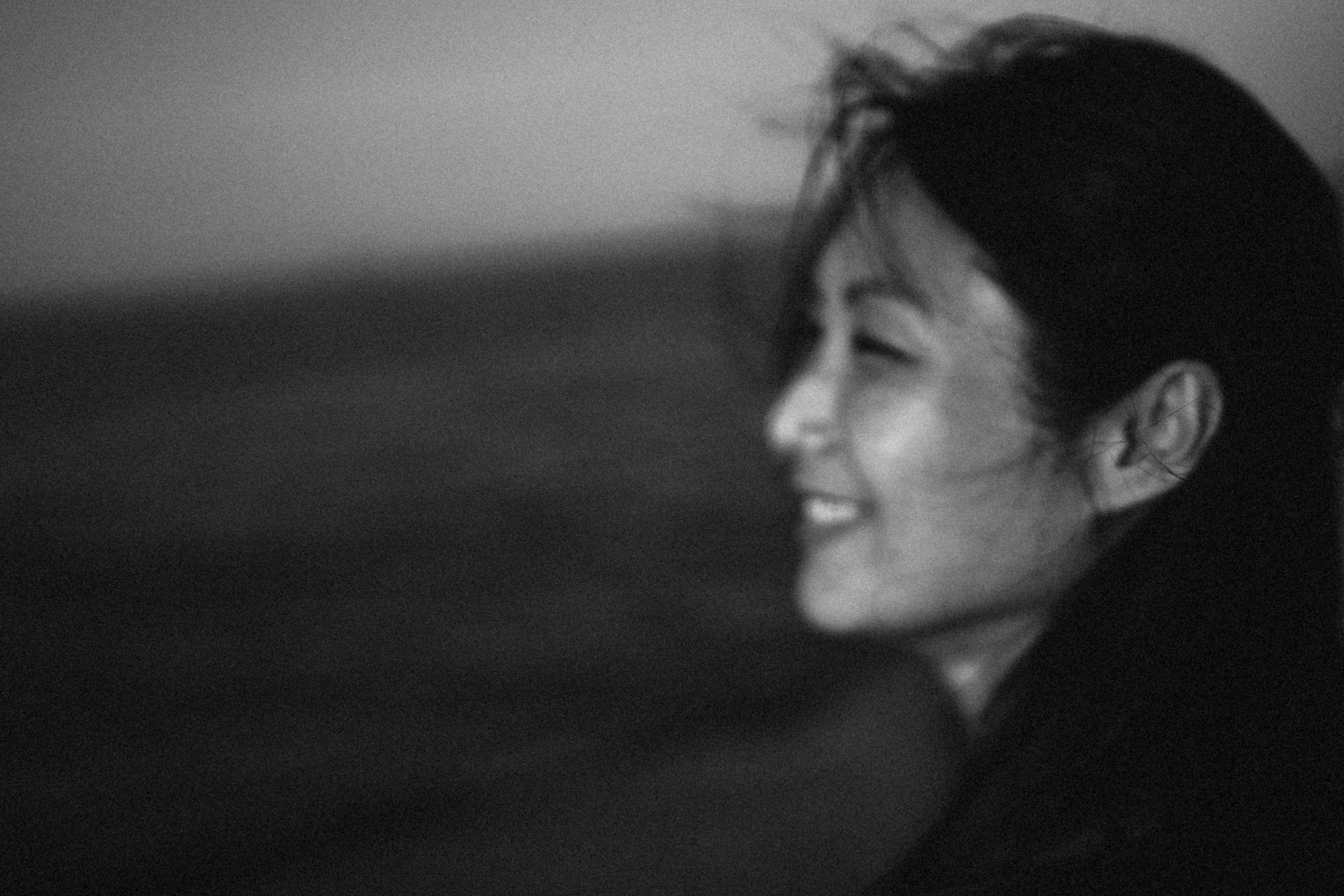 Soft Focus Portrait at Sea Edge
