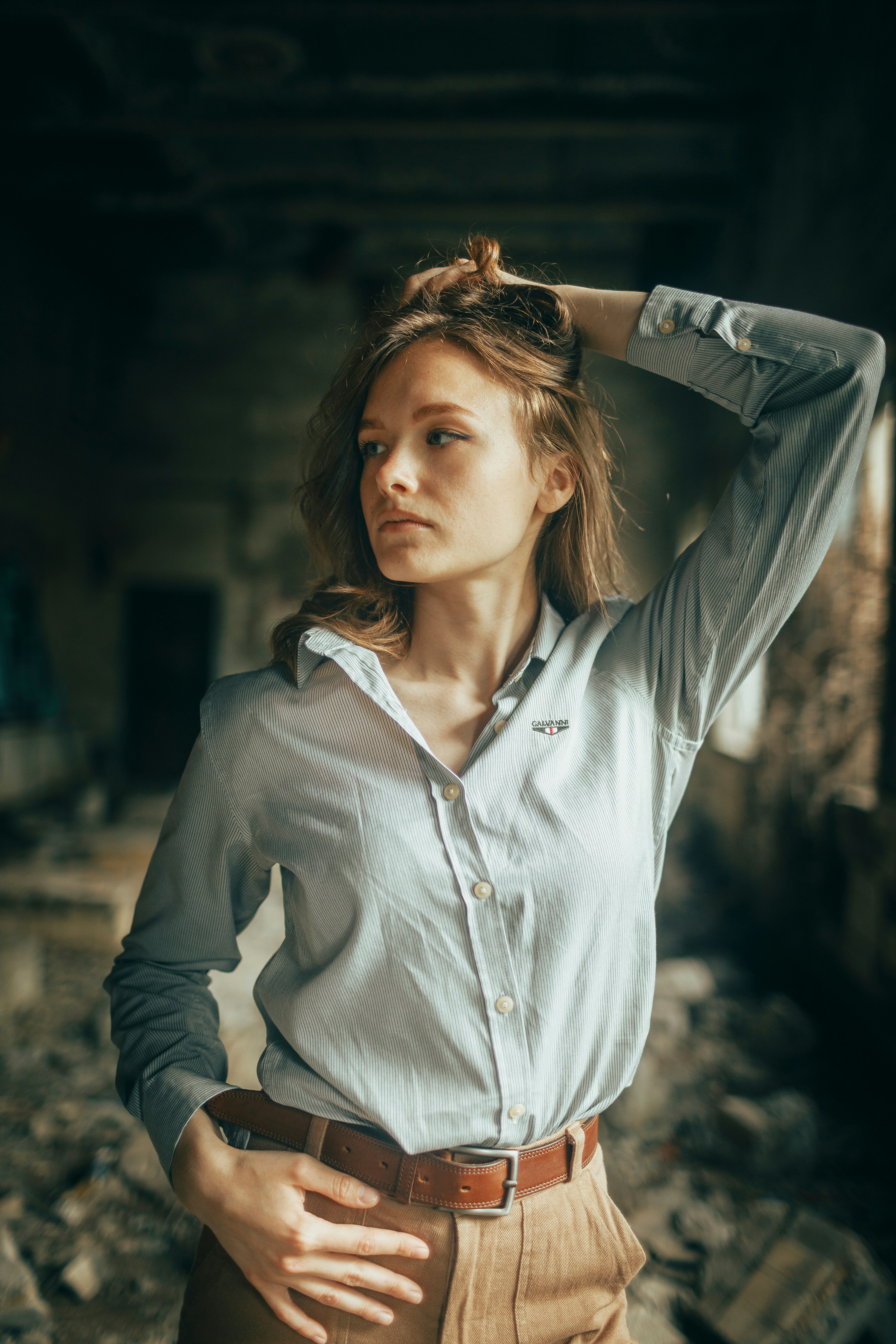 Heritage of Light: A Portrait in Quiet Resolve Under Industrial Shadows