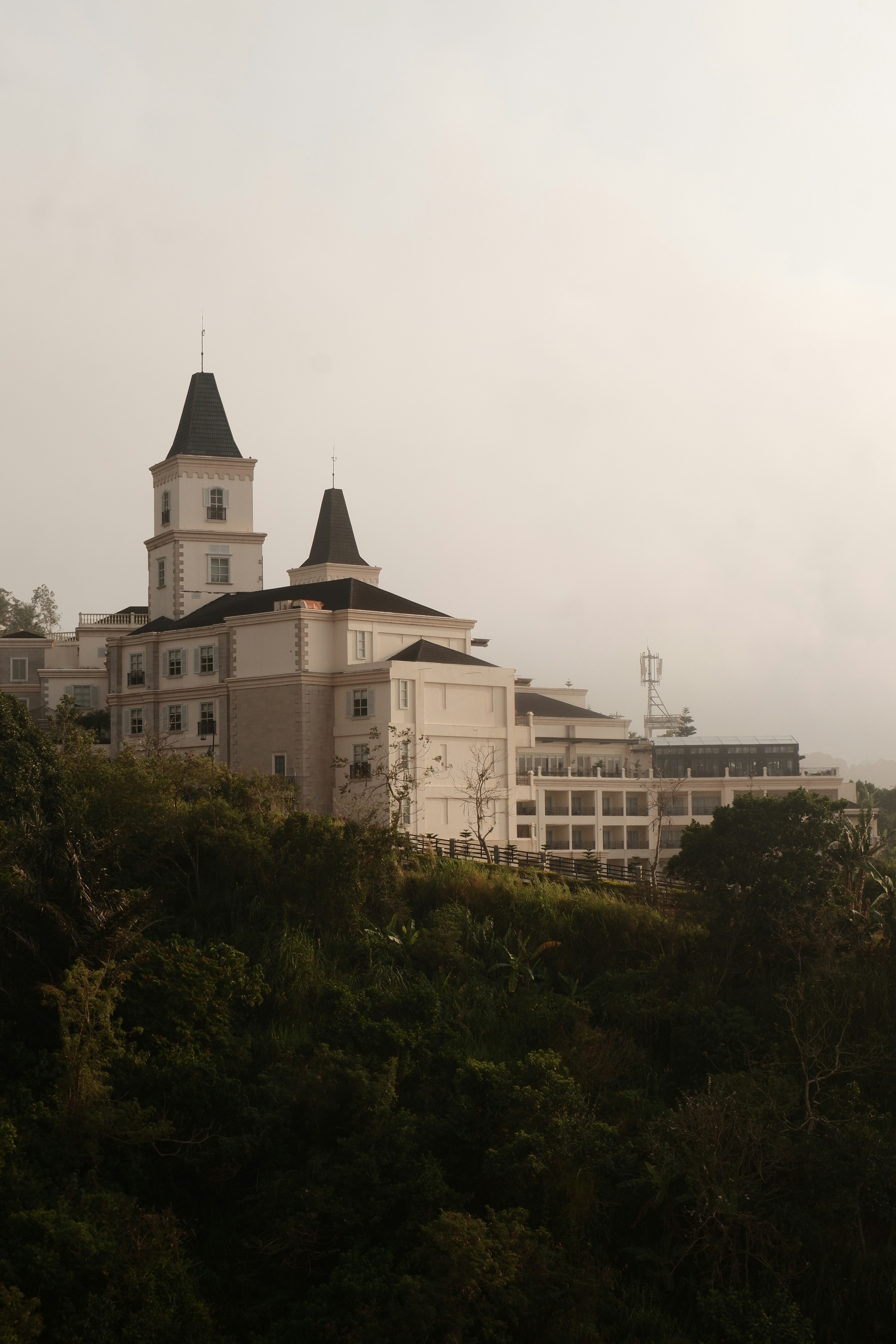 Castle on the Ridge: A Quiet Climb Above the Valley