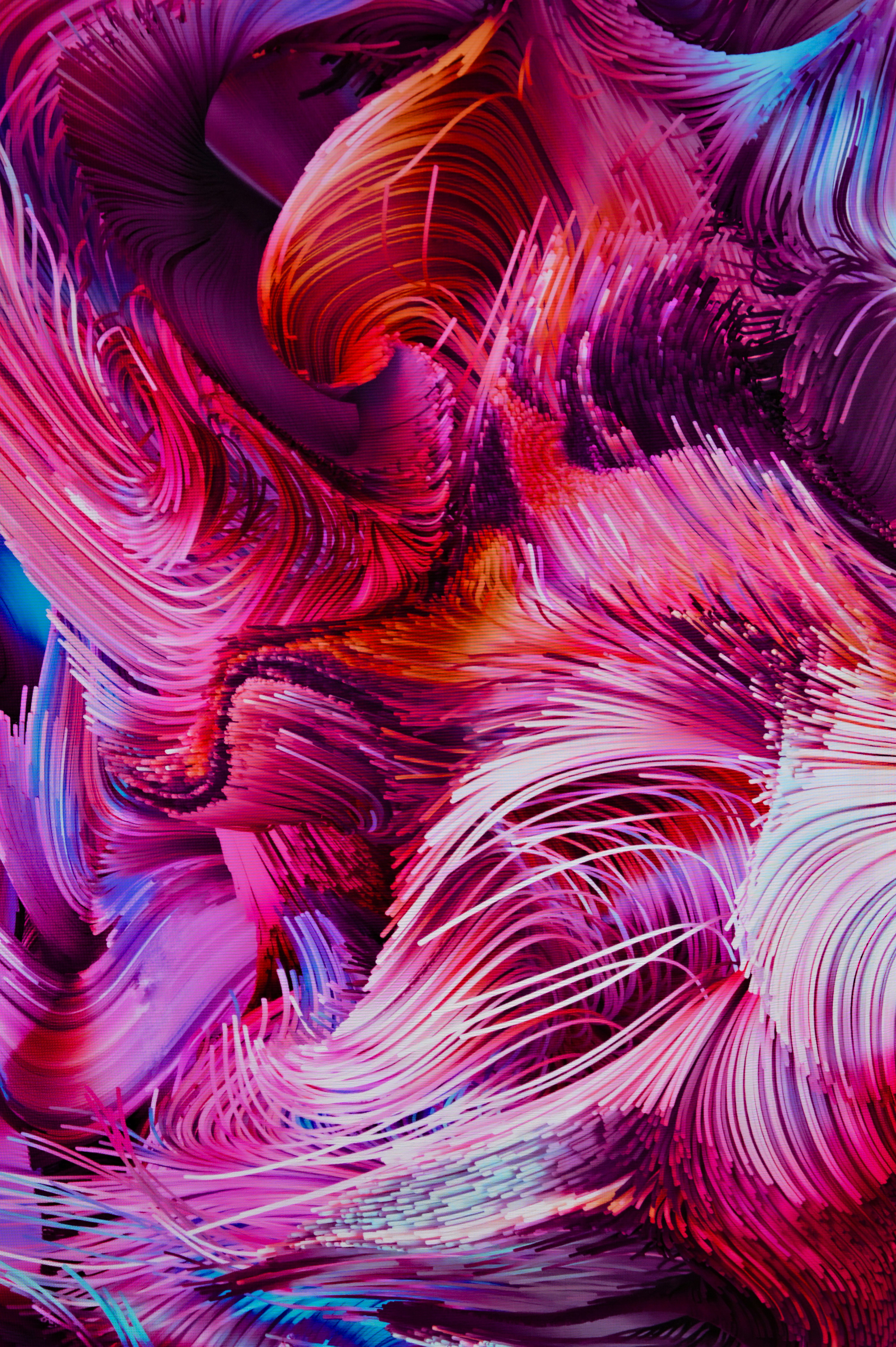 Chromatic Currents: Abstract Fibre Dance
