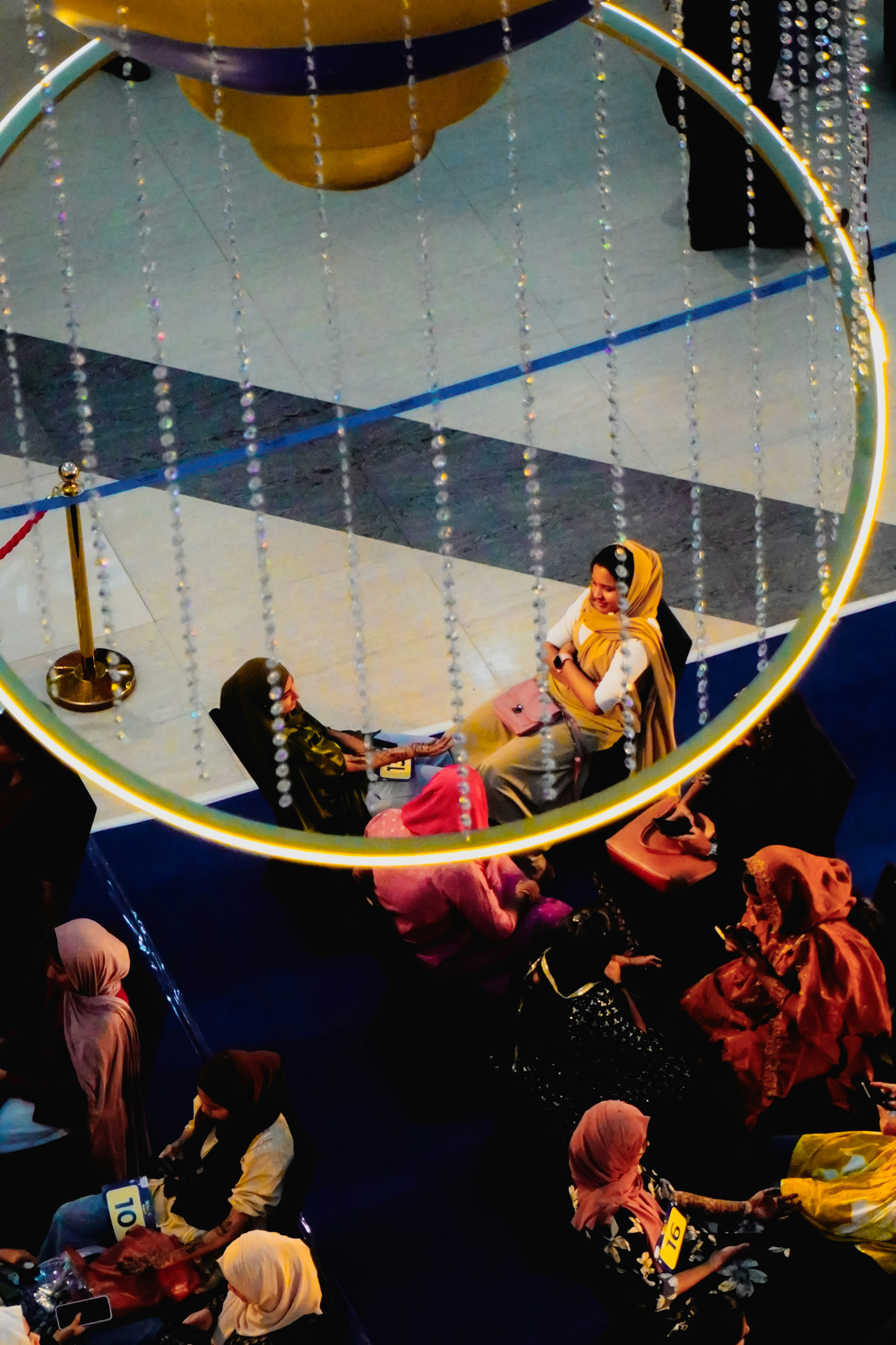Circle of Light: A Moment Captured Inside the Ring
