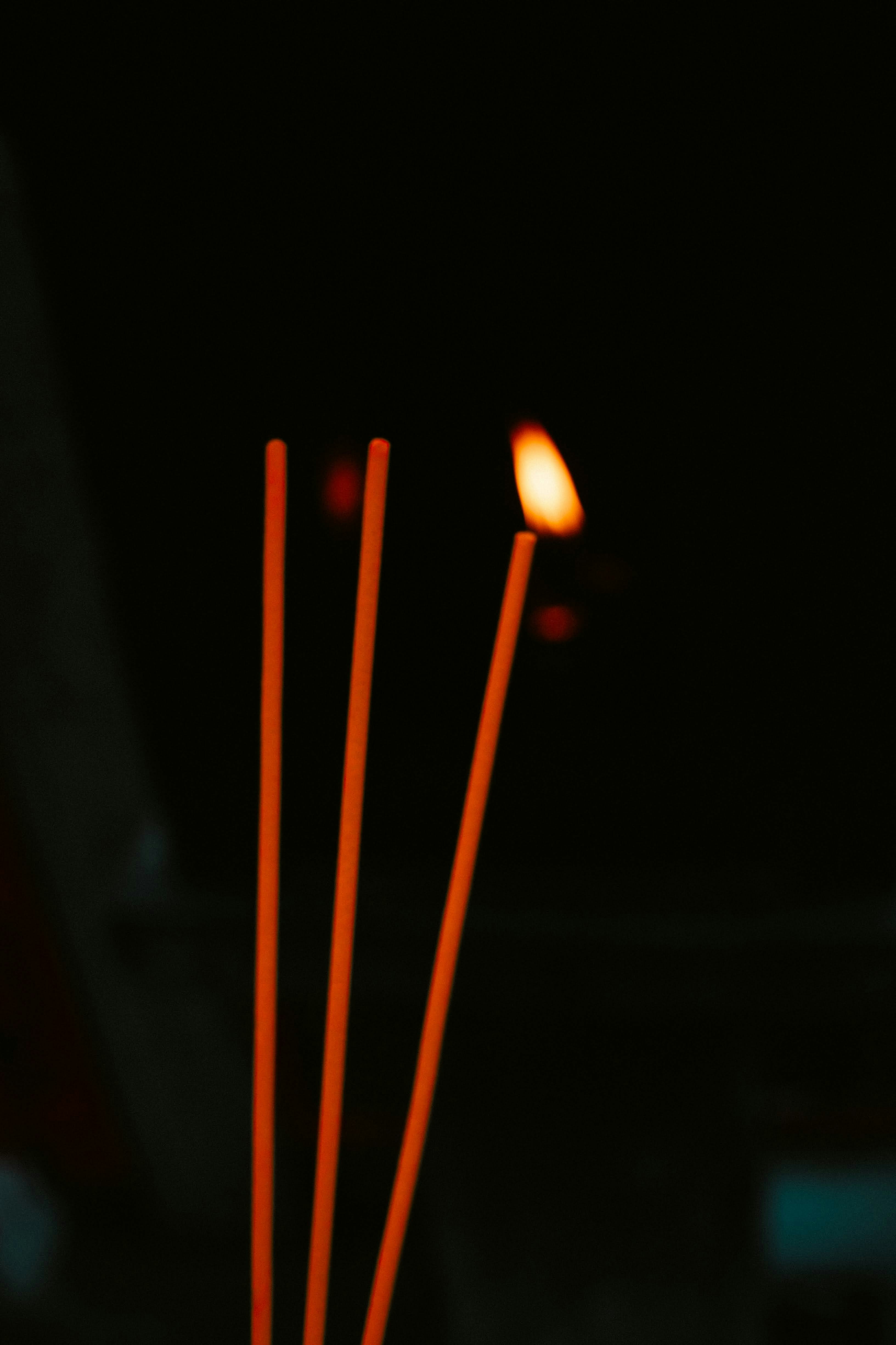 Three Warm Candles in a Silent Night