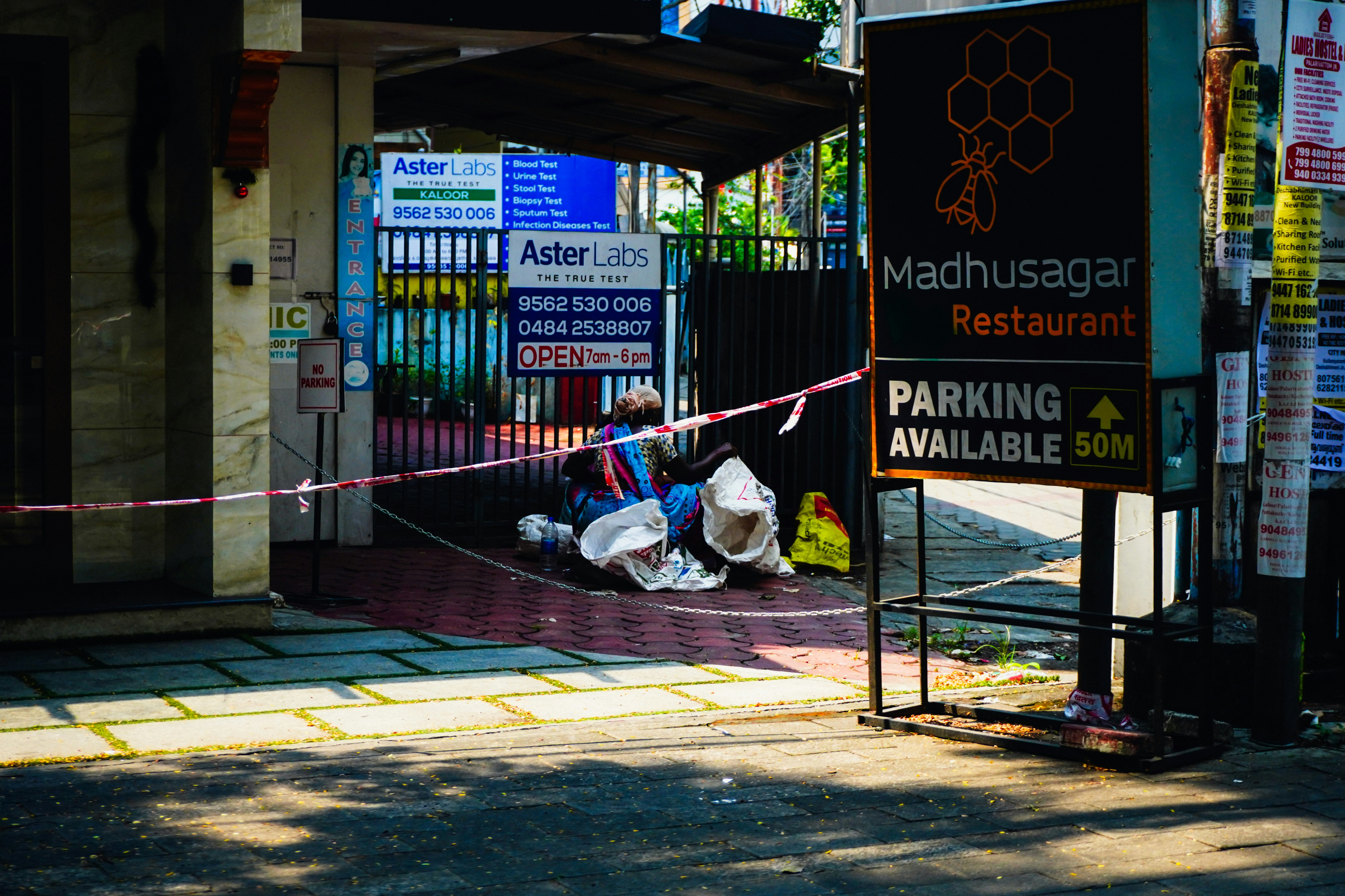 Mangled Tape, Quiet Scene: Street Work at Madhusagar