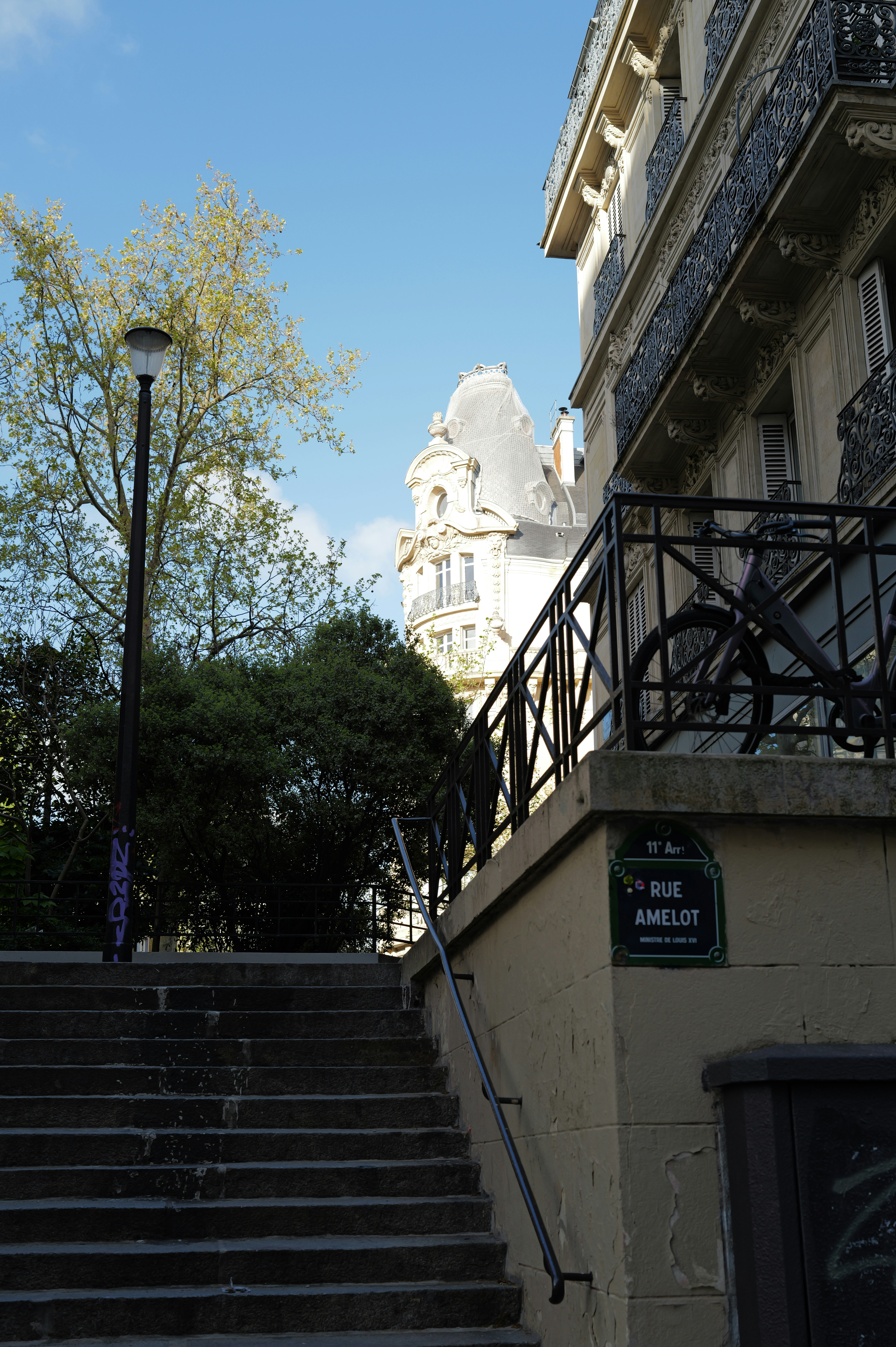 Stairway to Parisian Light