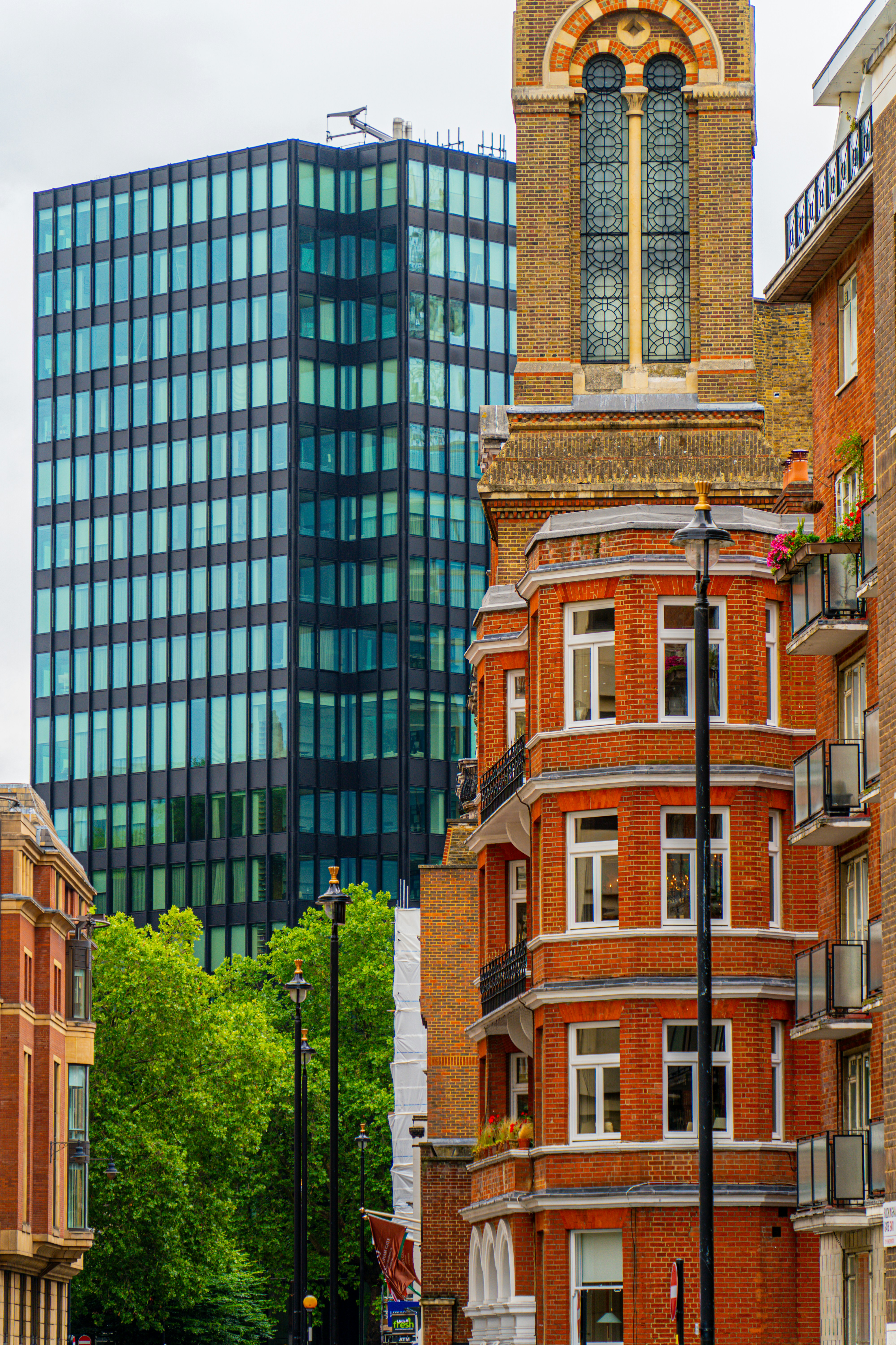 Brick Victorian Echoes Meet Modern Glass