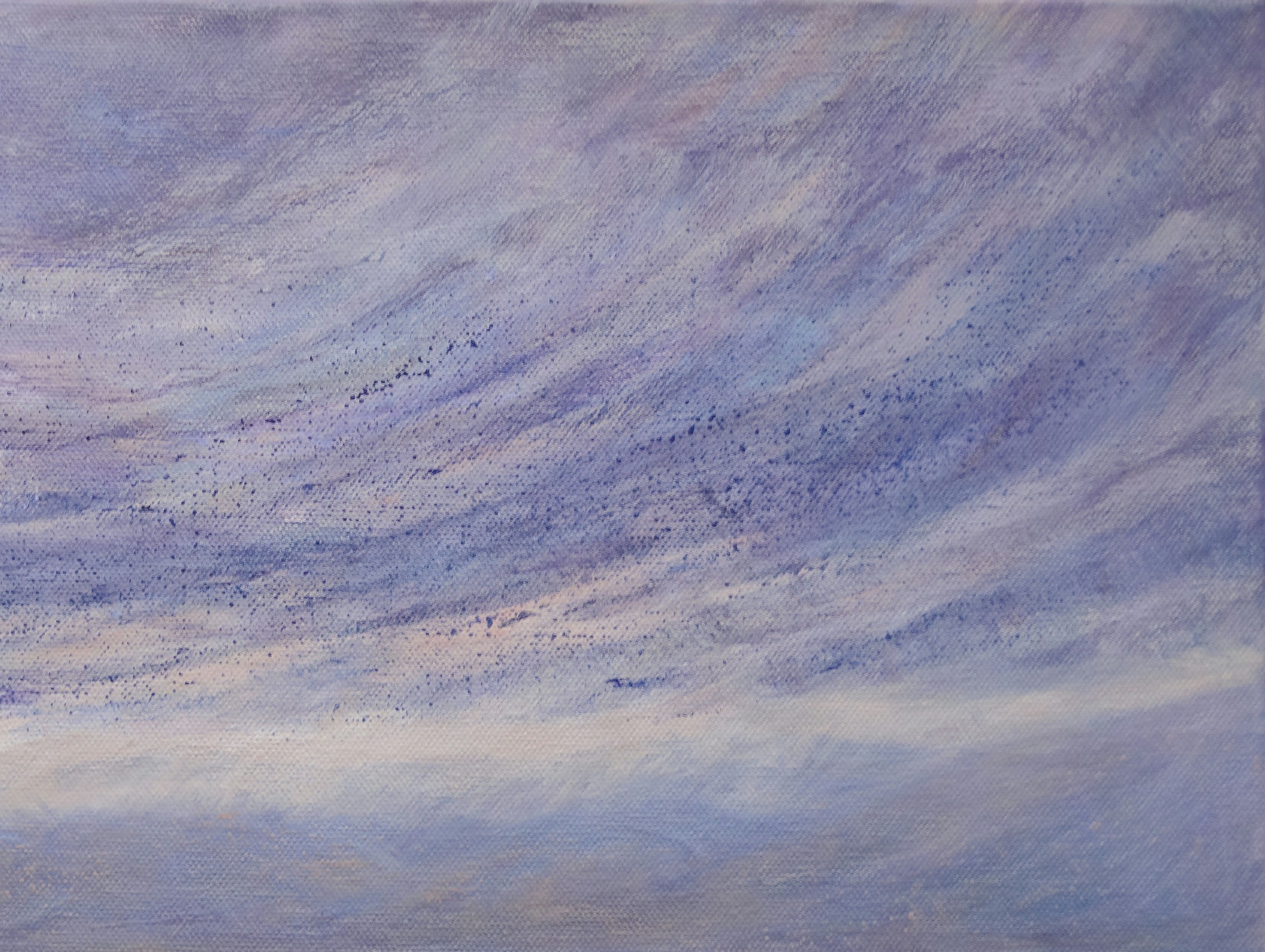 Azure Whispers: Soft Sky Arcs over a Quiet Horizon