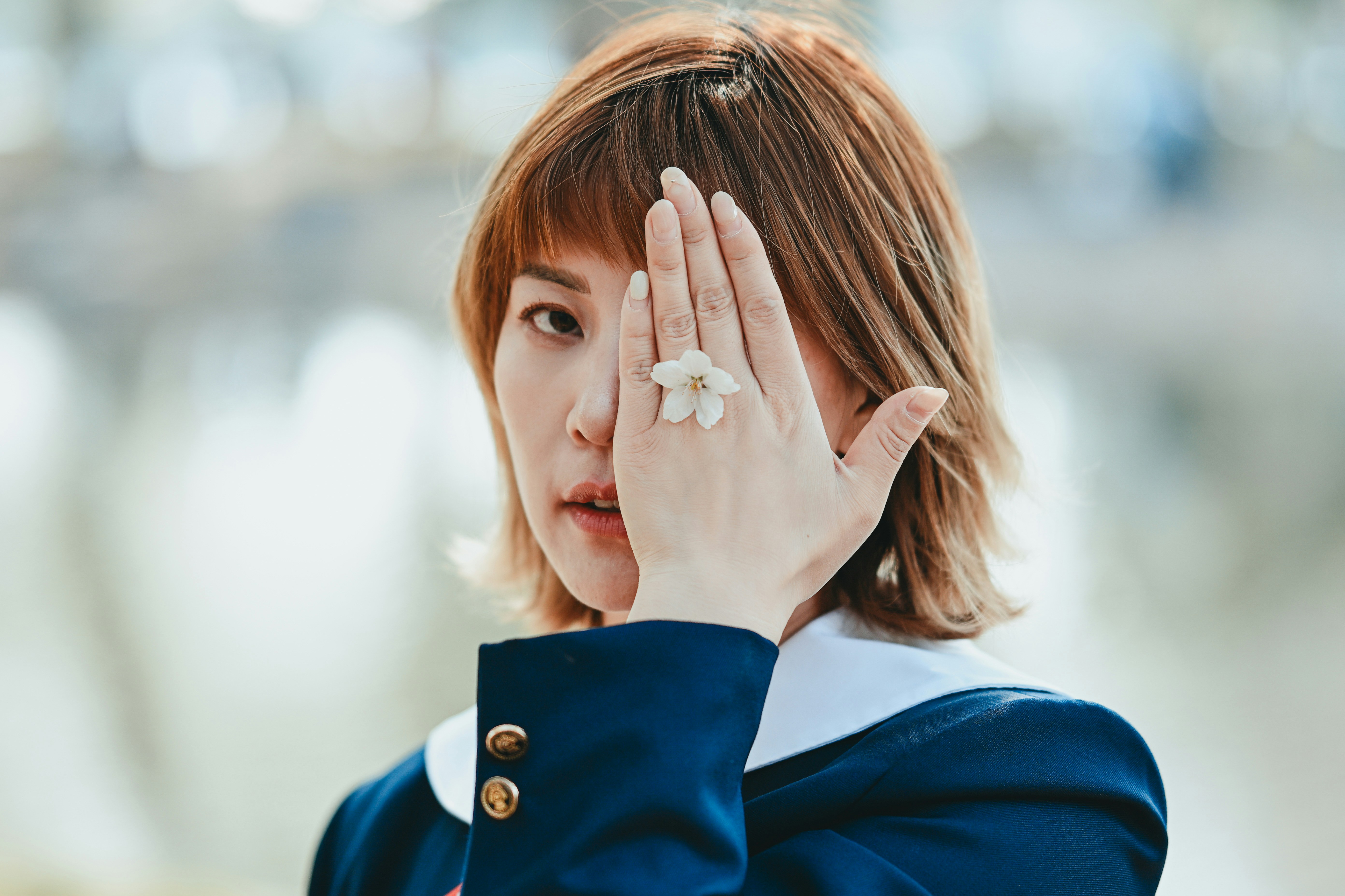 Framed in a Soft Hand: A Portrait with Subtle Mystery