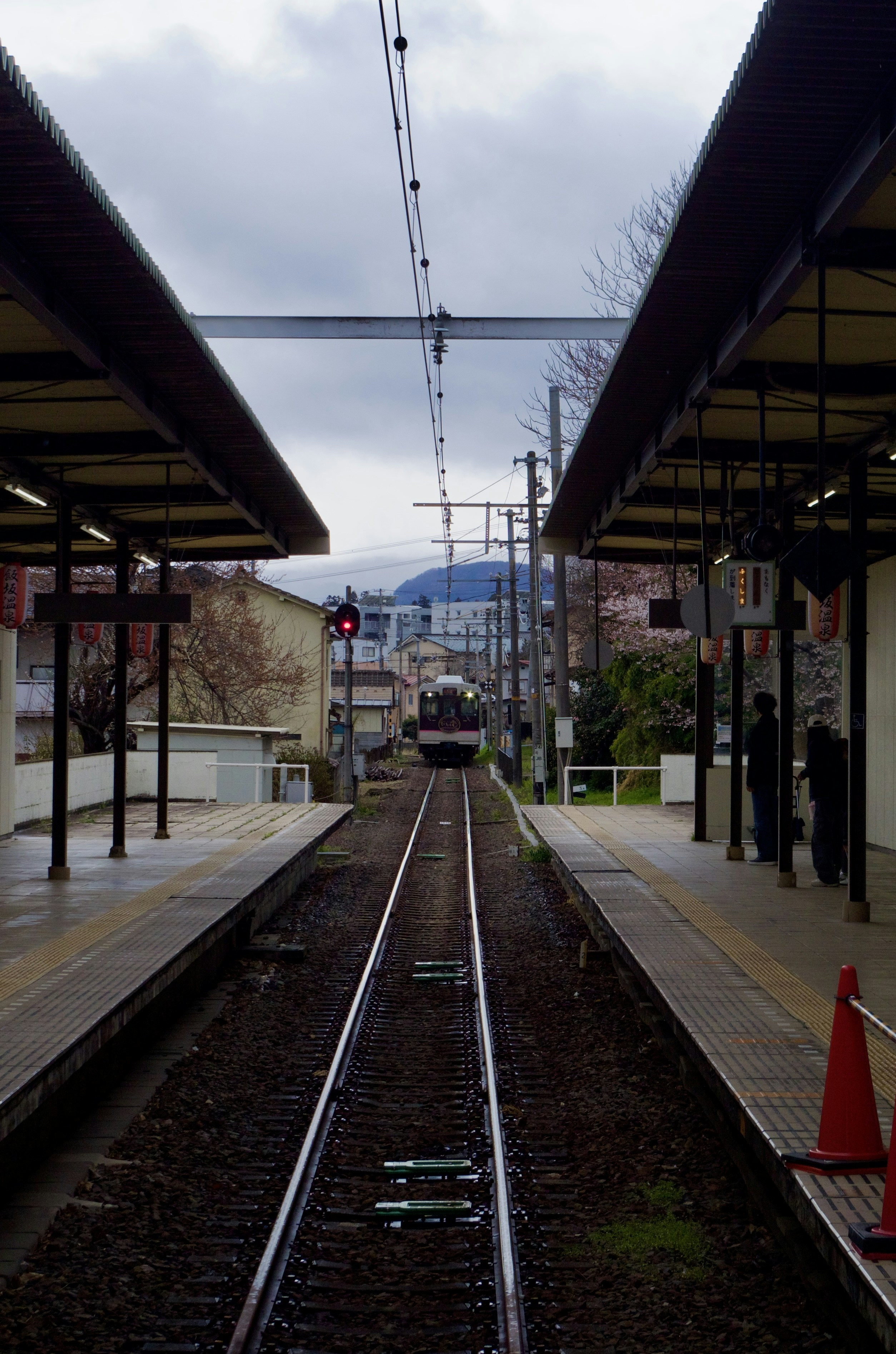 Railway Horizon: The Train Reaches a Quiet Platform
