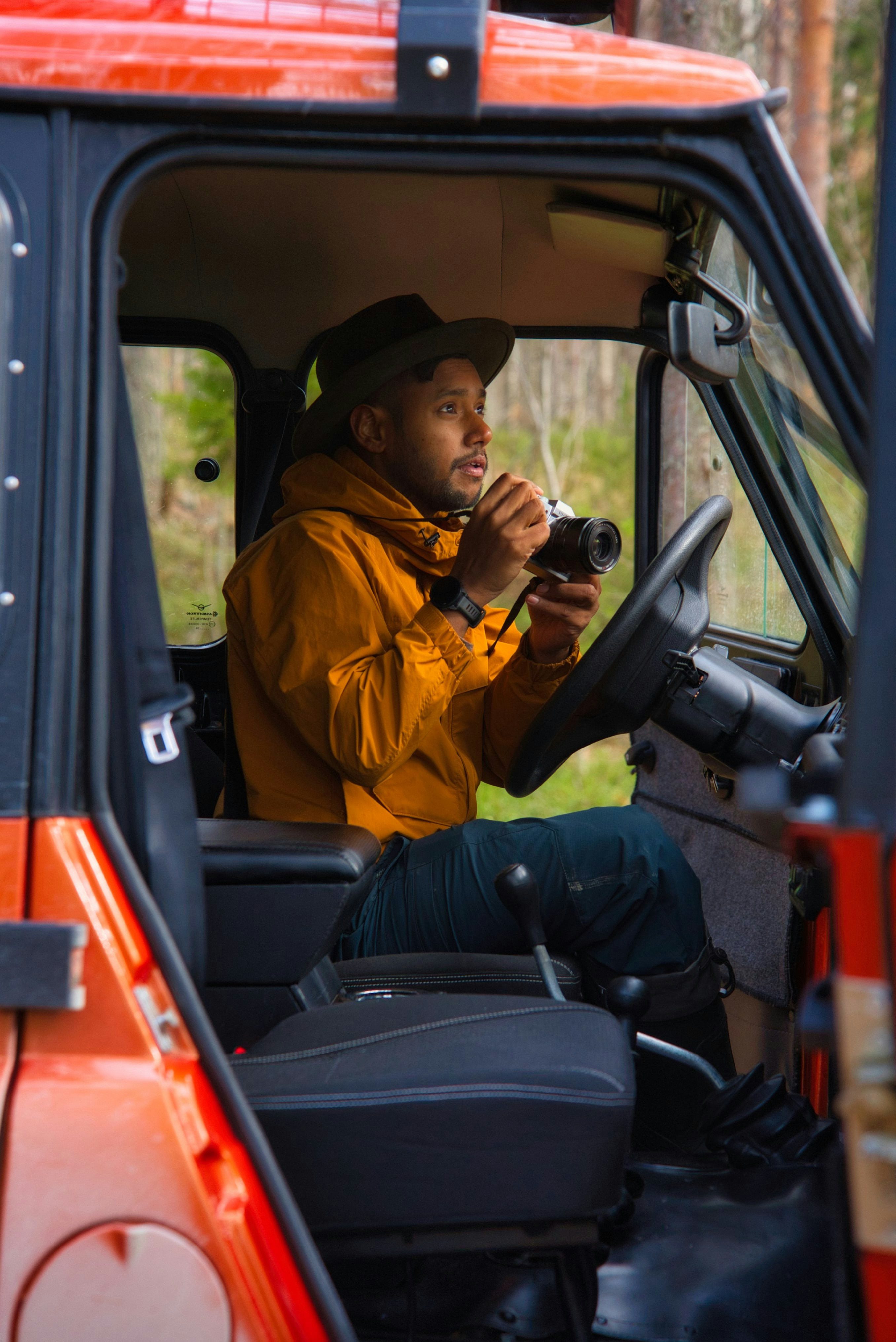 Portrait in the Driver's Seat: Capturing Focus and Craft in the Cabin