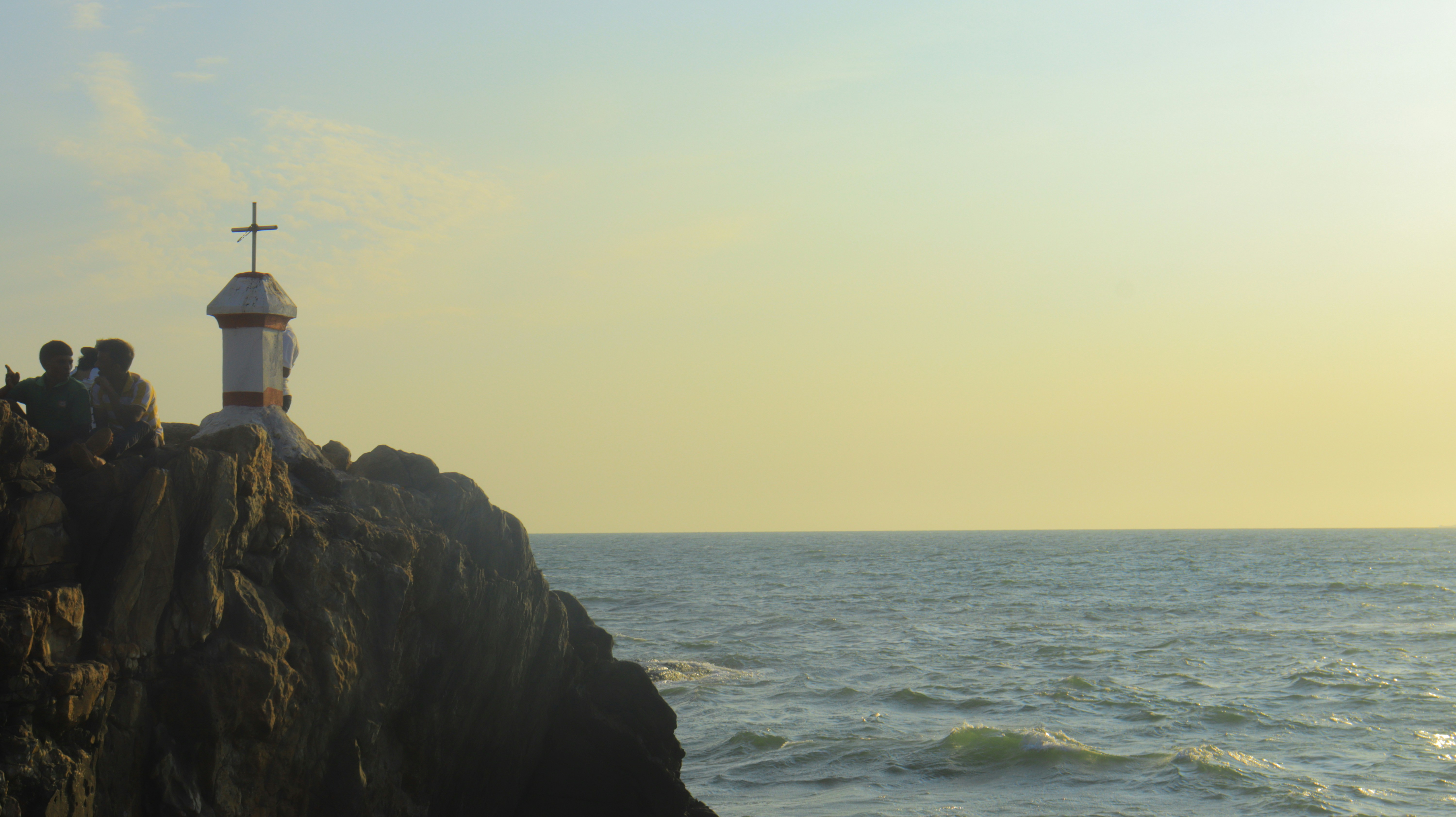 Cliffside Landmark at Sunset Reach