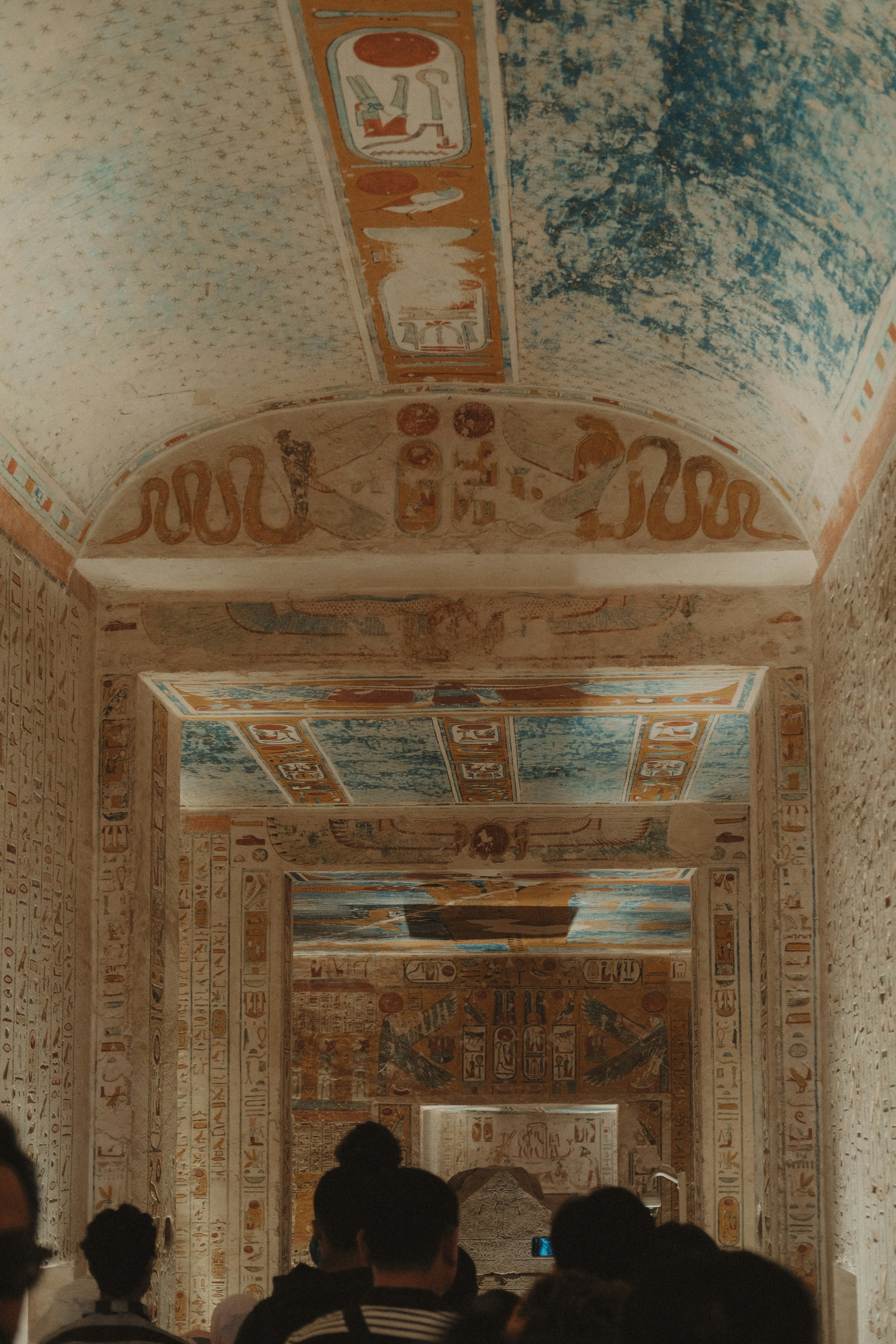 Echoes of the Corridor: An Egyptian Hall of Painted Verse