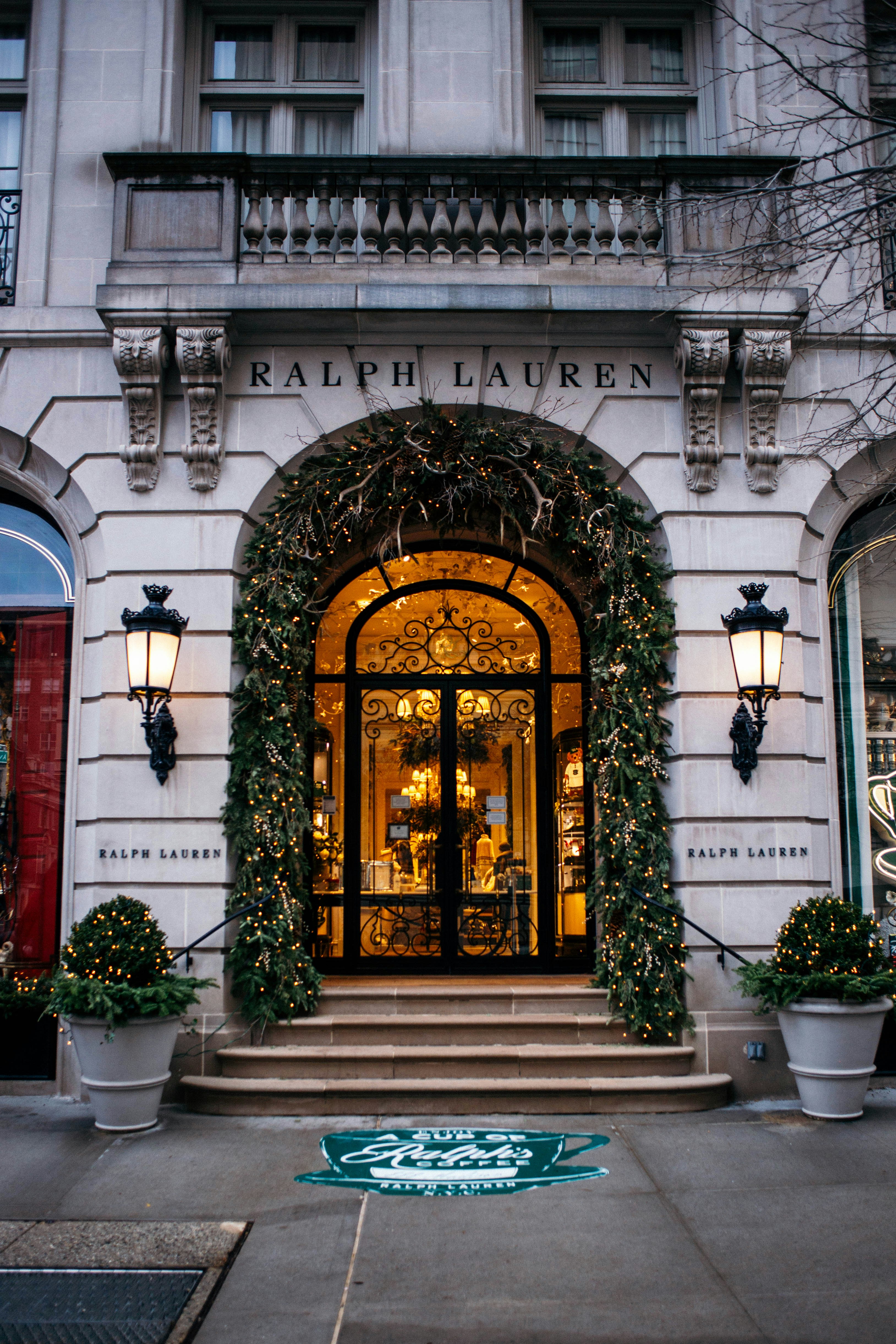 Grand Oak Archway at Ralph Lauren Flagship