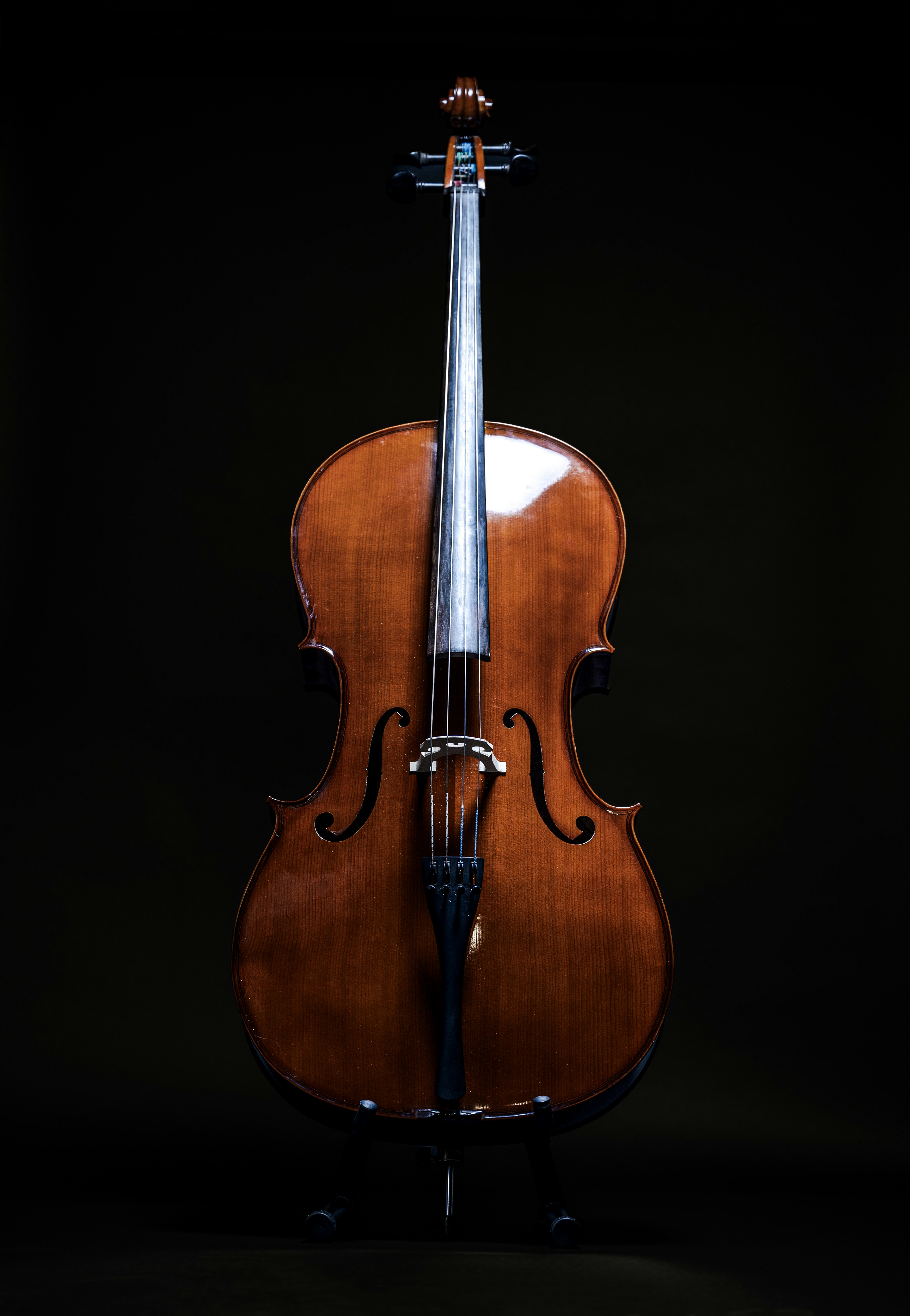 Midnight Strings: A Solo Cello Standing in the Spotlight