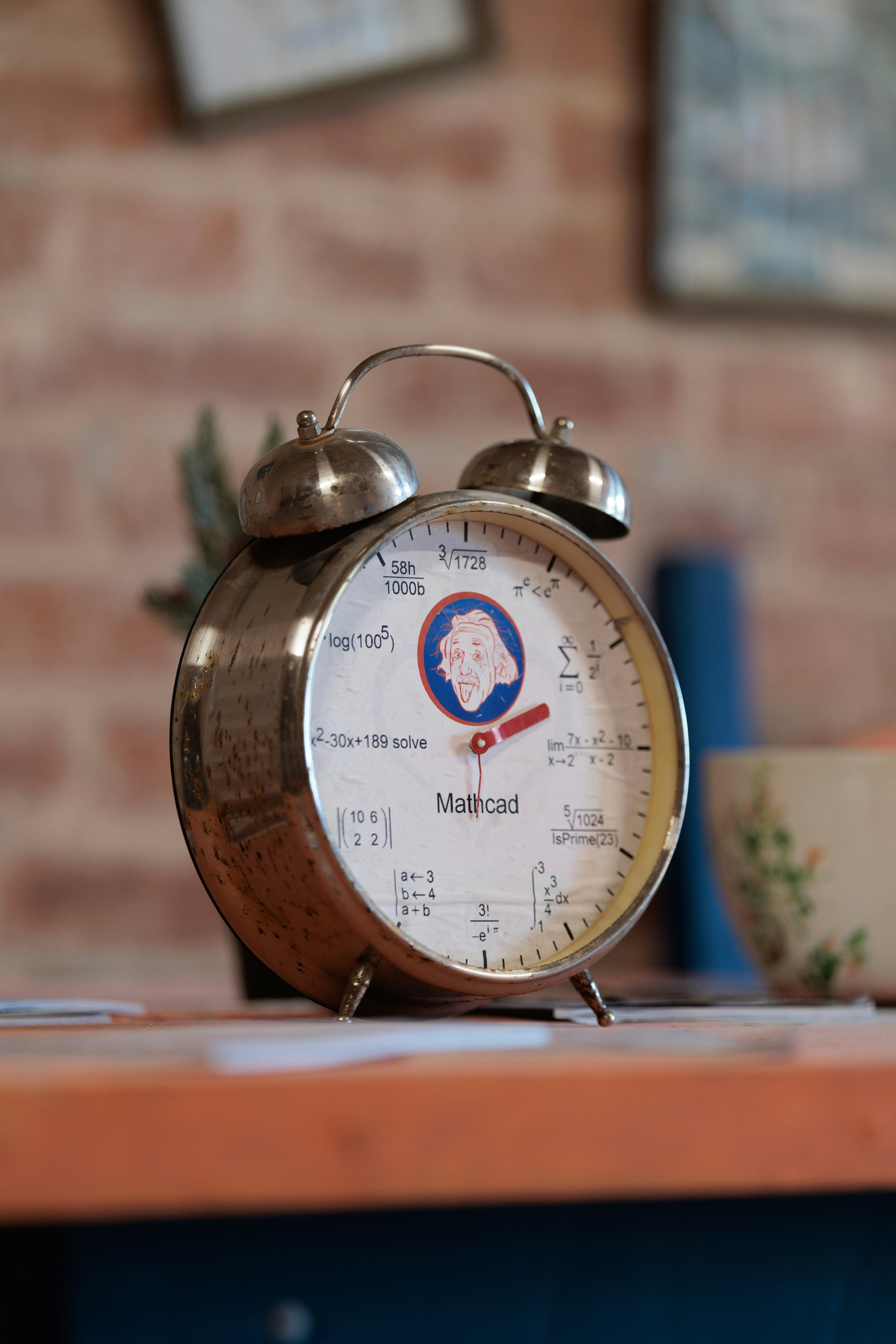 Timekeeper in a Bricked Studio