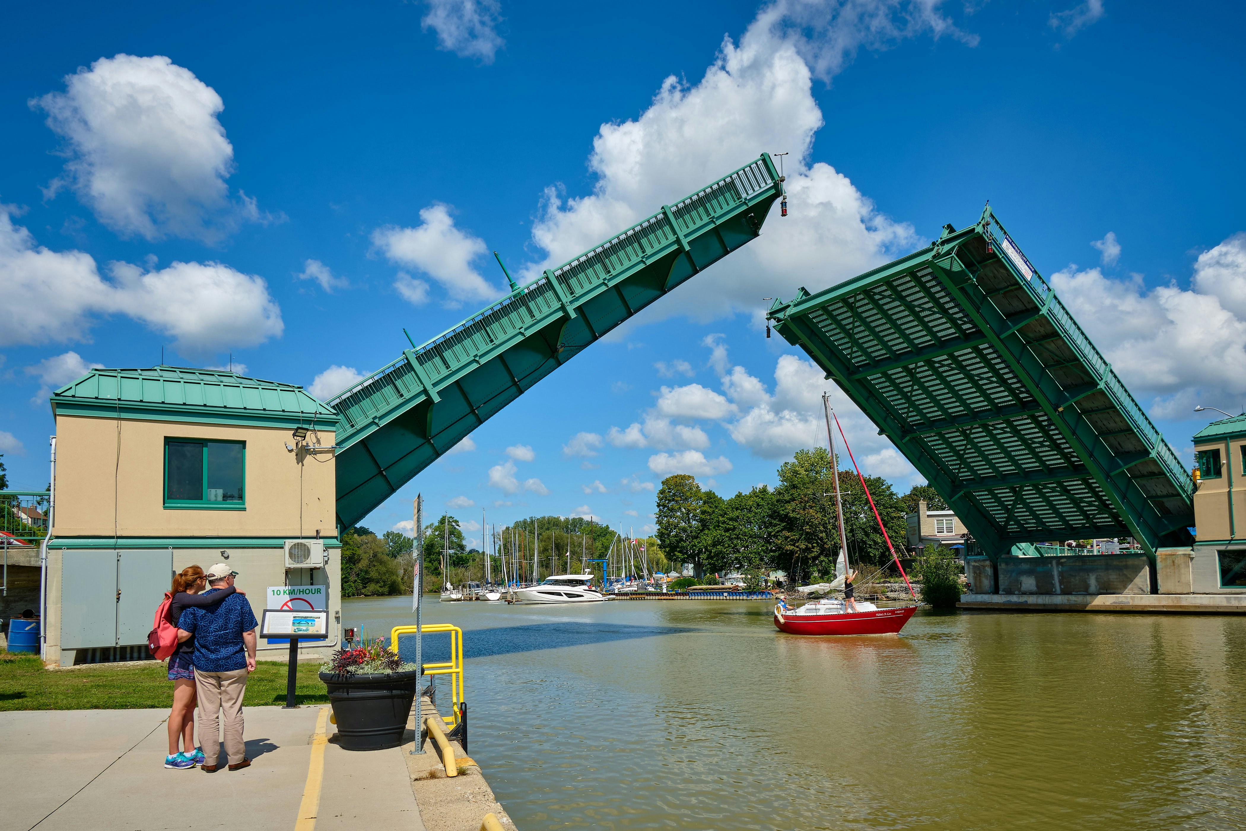 Bridge Ascension at Riverside Marina