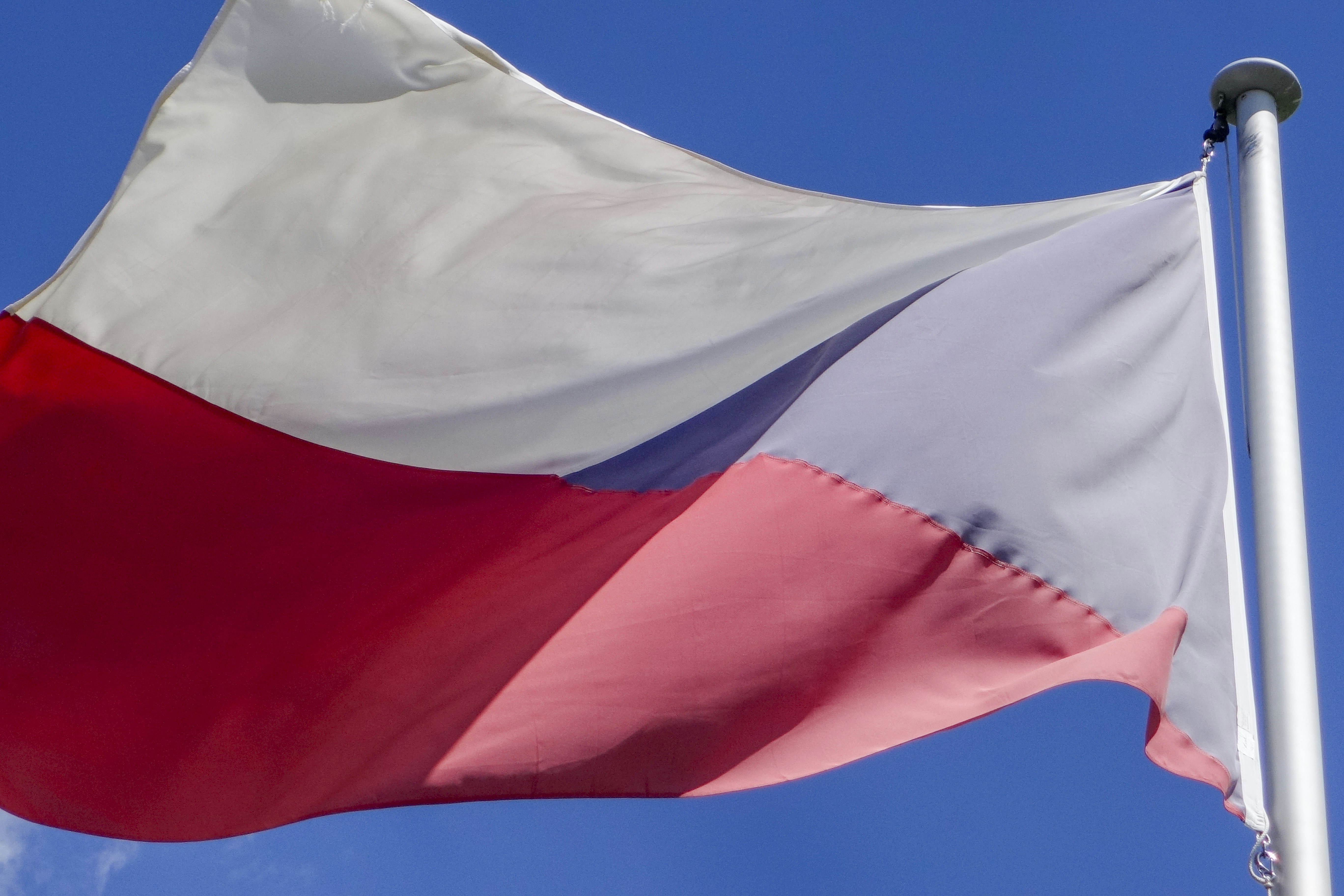 Polish Flag in a Clear Sky: A Sense of Movement and Patriotism