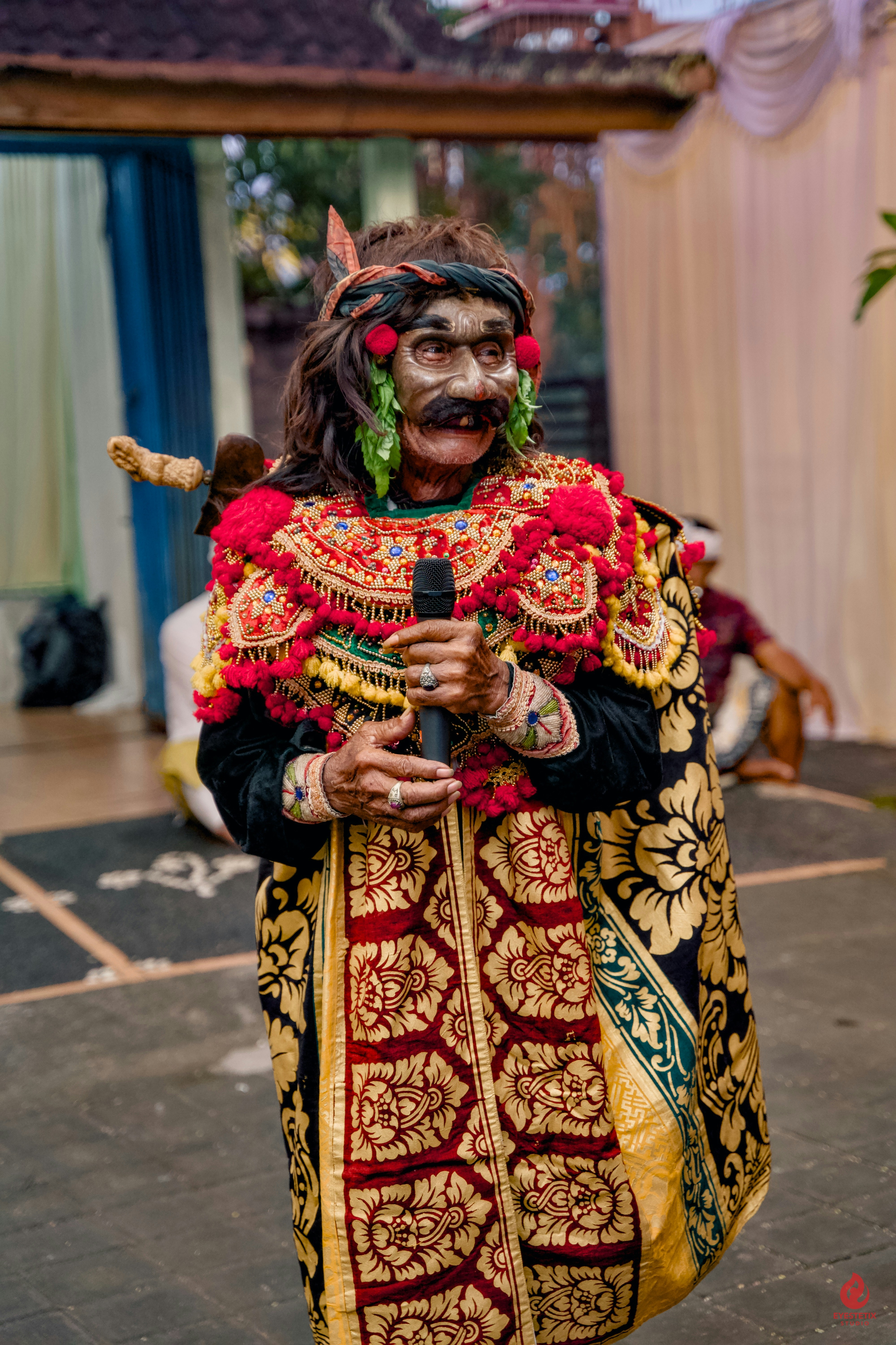 The Velvet Ceremony: A Theatrical Masquerade Mantle