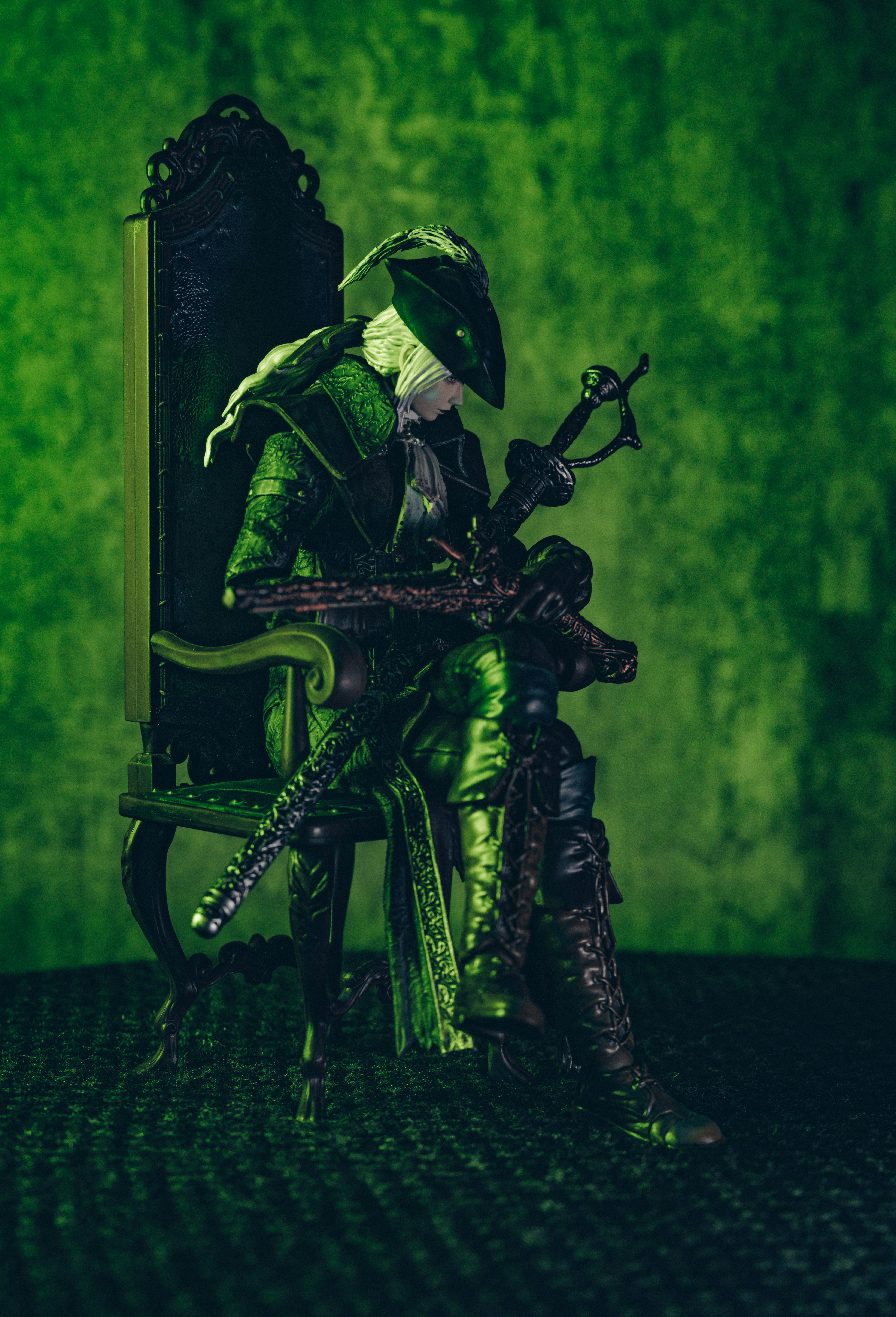Green Knight in Quiet Reverie