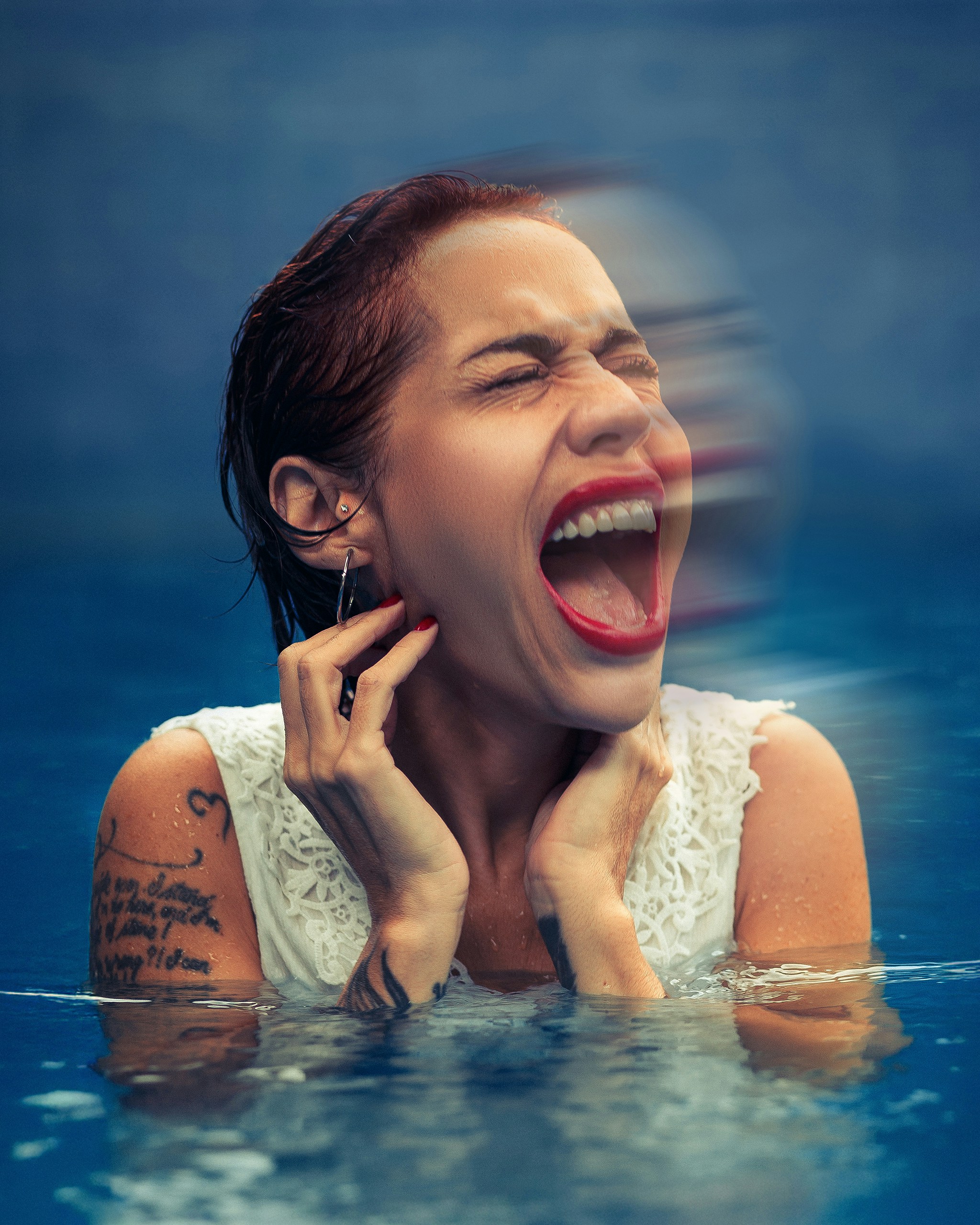 Powerful Splash: A Moment of Raw Joy