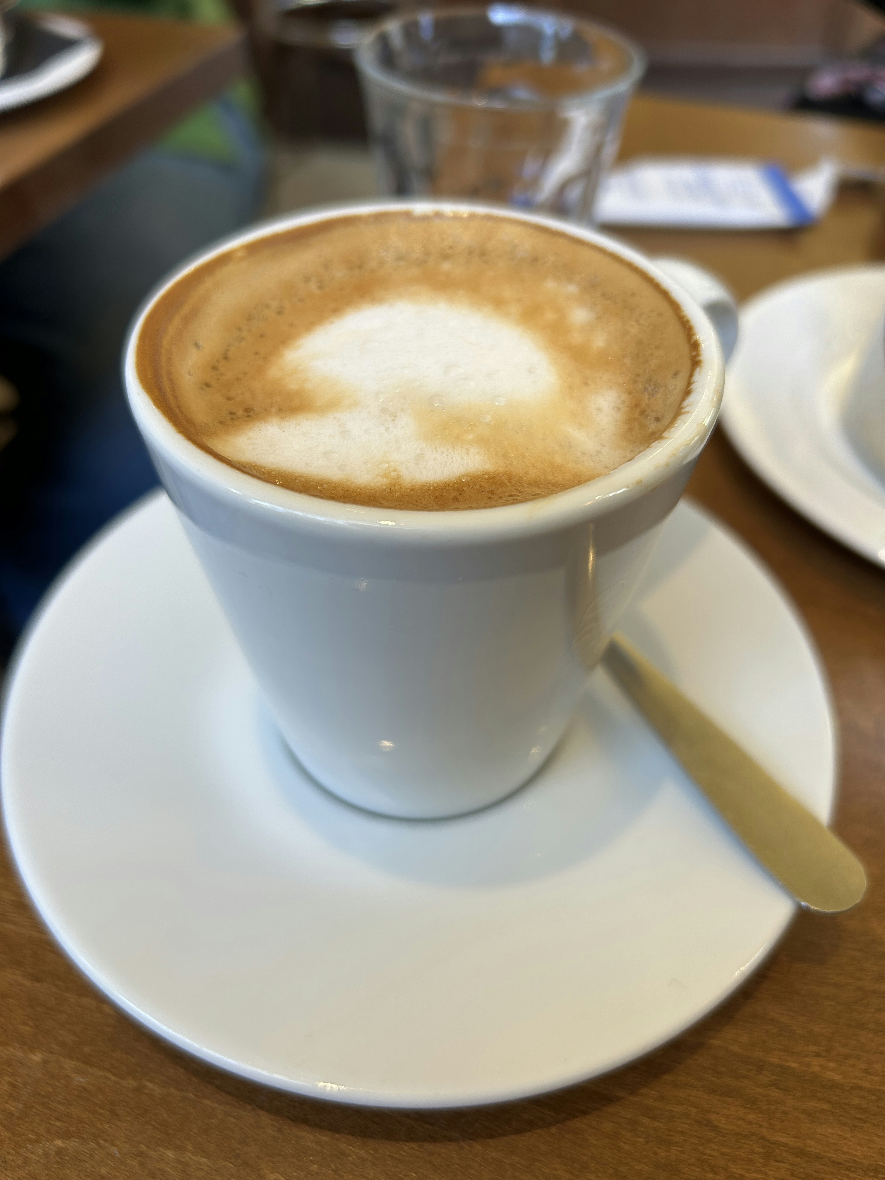 Cup of Quiet Craft: A Cappuccino Moment at the Café
