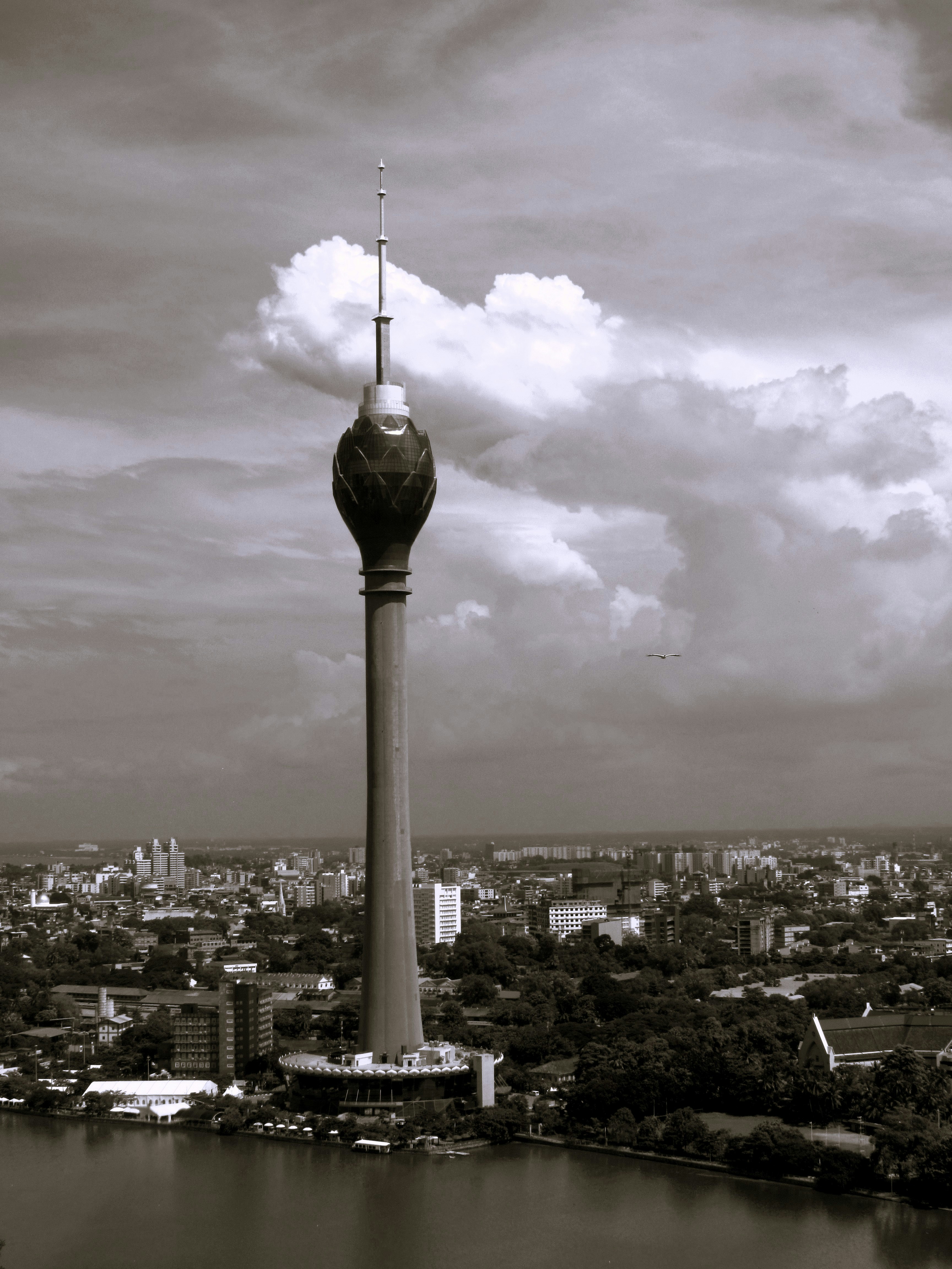 The Spire Over the River City
