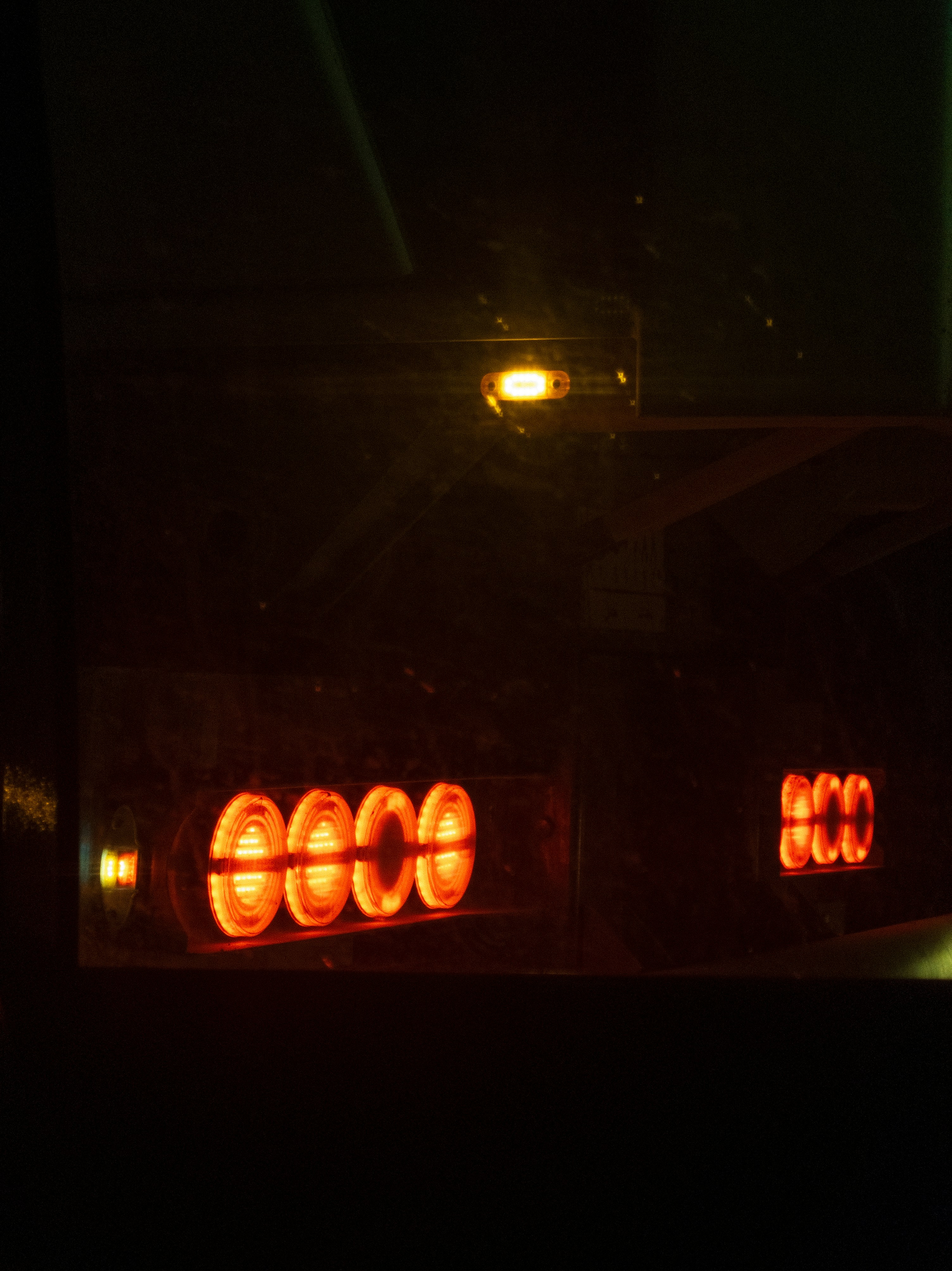 Amber Glows in a Midnight Housing