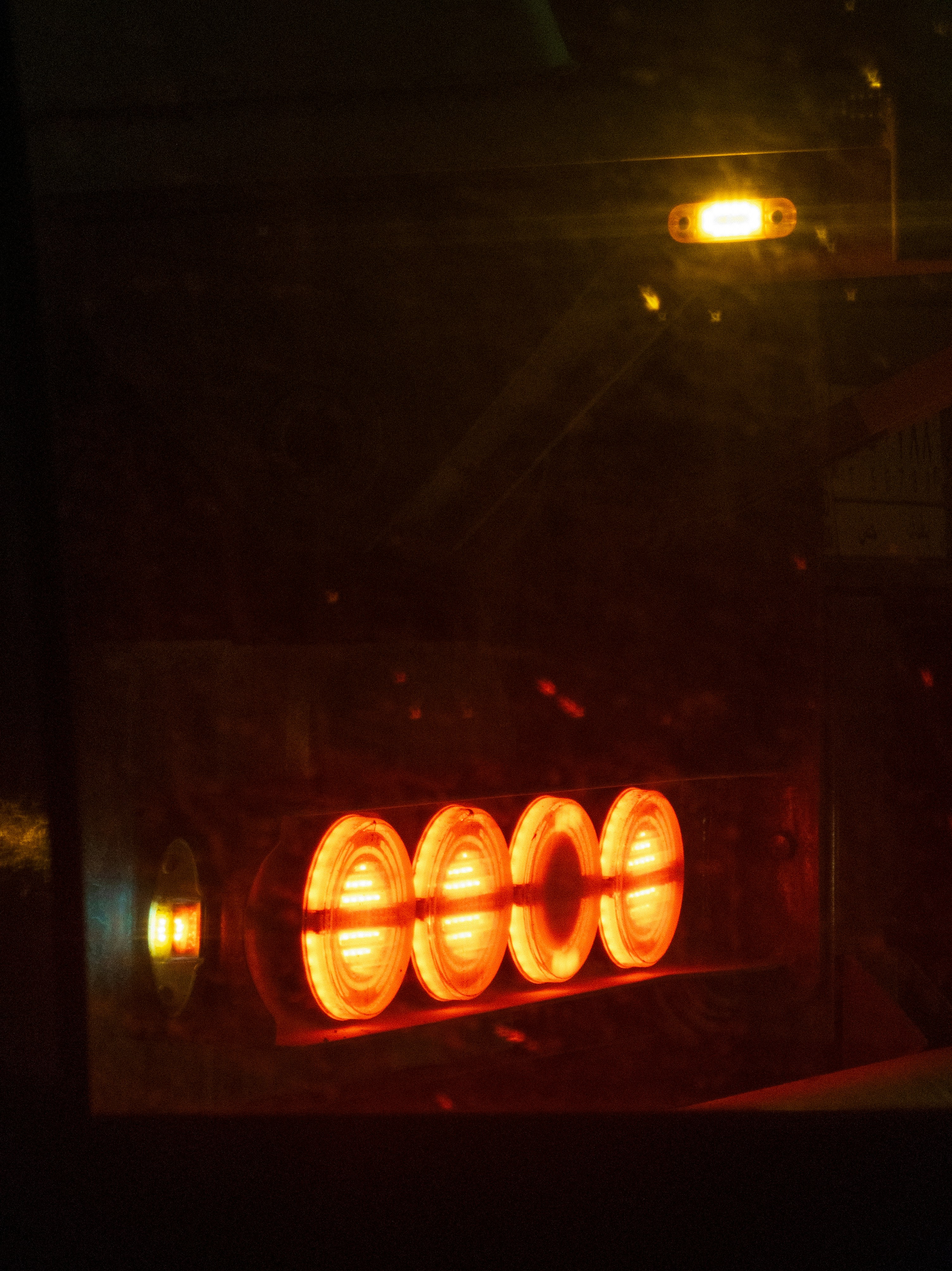 Glowing Helixes in a Dim Cabin