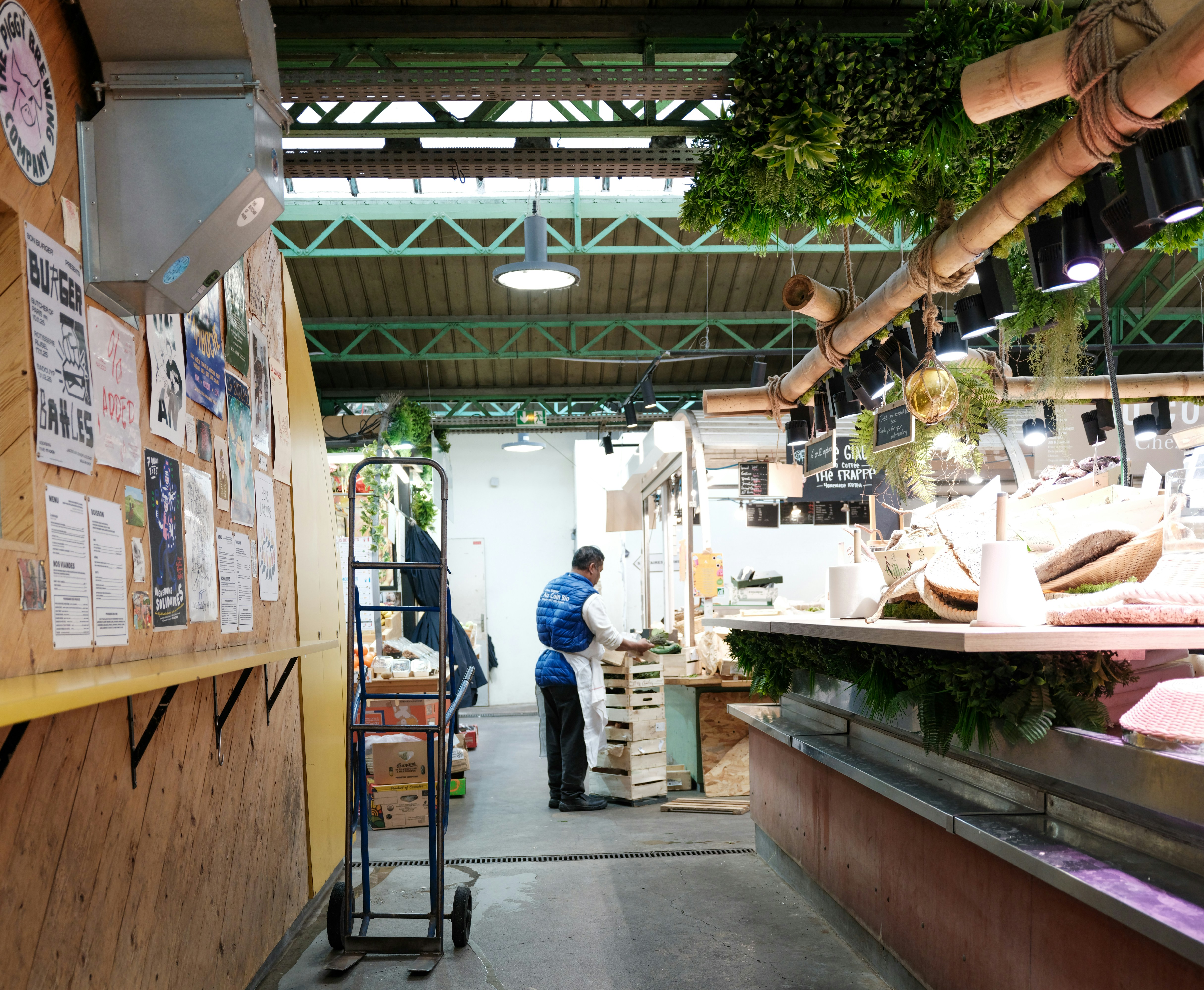 Market Kitchen: A Behind-the-Scenes Moment in the Produce Hall