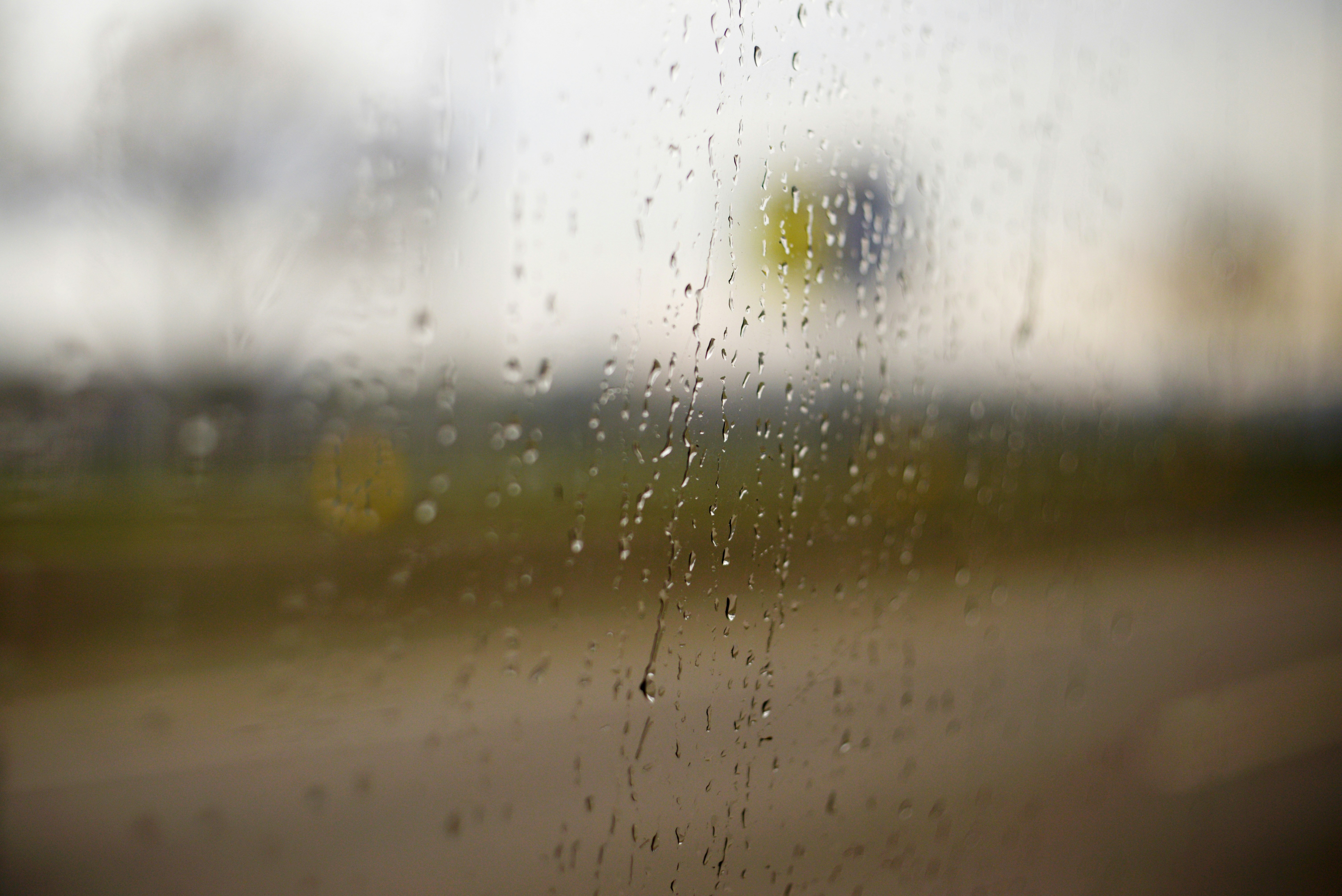 Rain-Streaks on Glass: Focus in the Quiet Moment