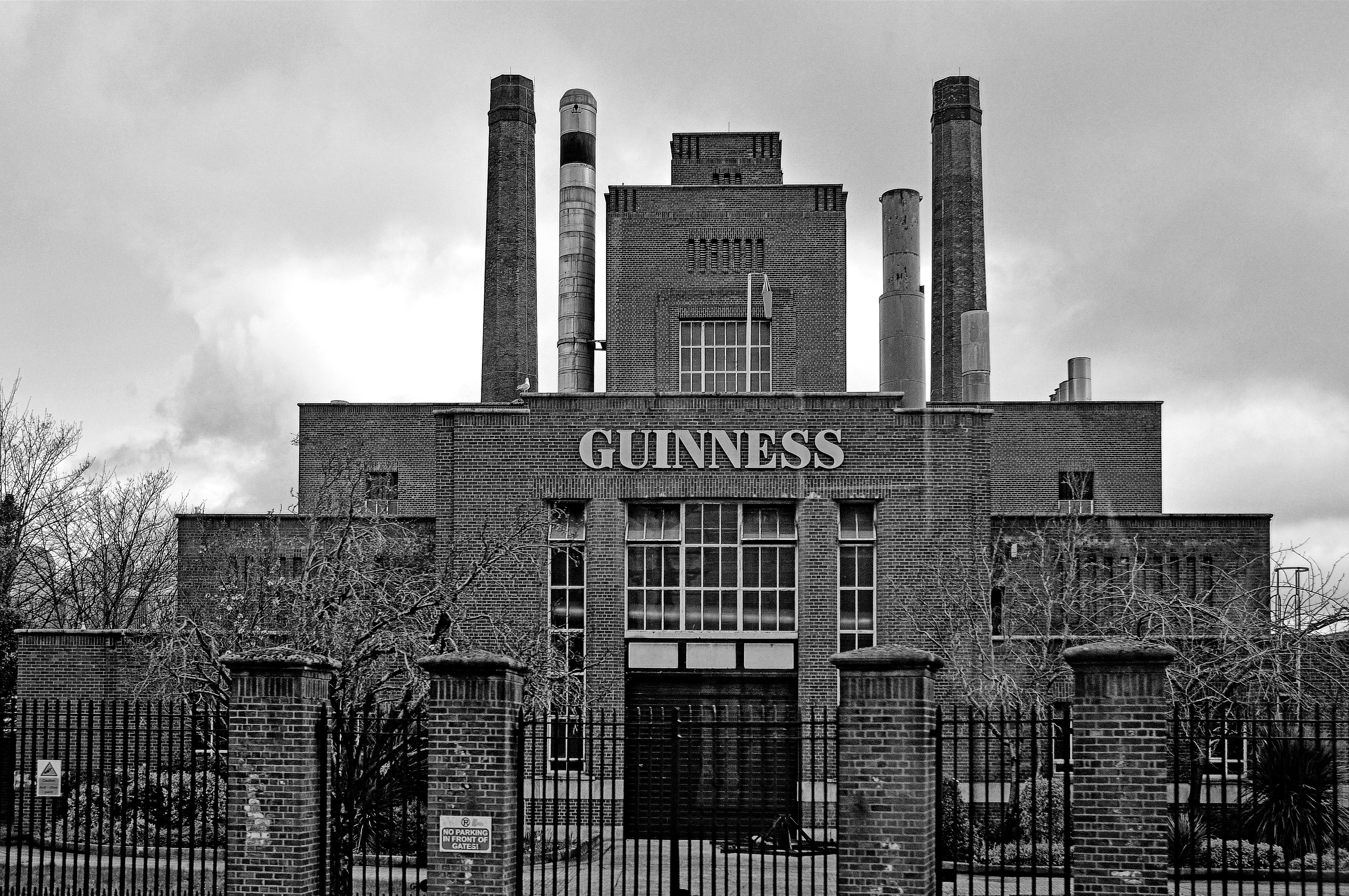 Guinness Grain Siloed: A Silent Industrial Facade